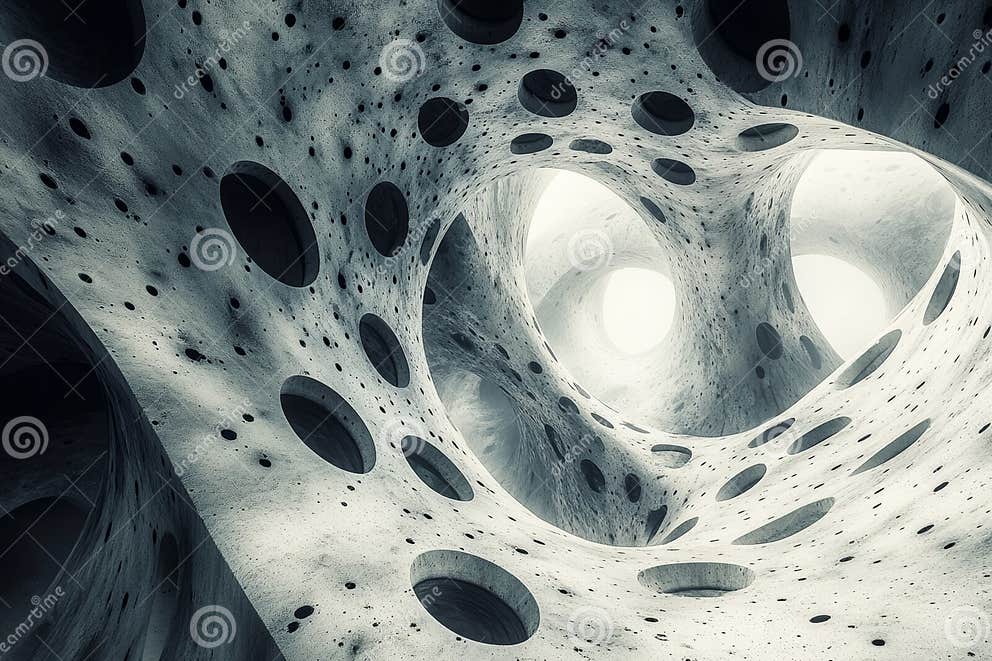 Fractal Patterns and Binary Themes in Abstract Art Stock Illustration ...