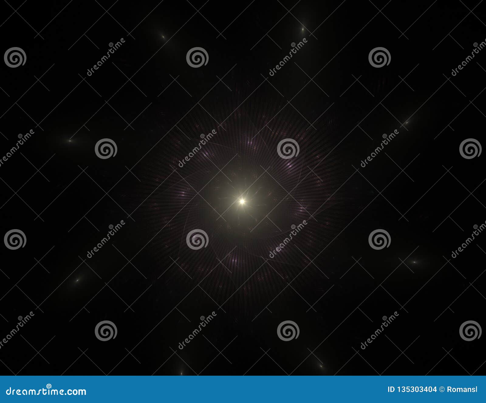 Fractal Radial Pattern on the Subject of Science, Technology and Design ...