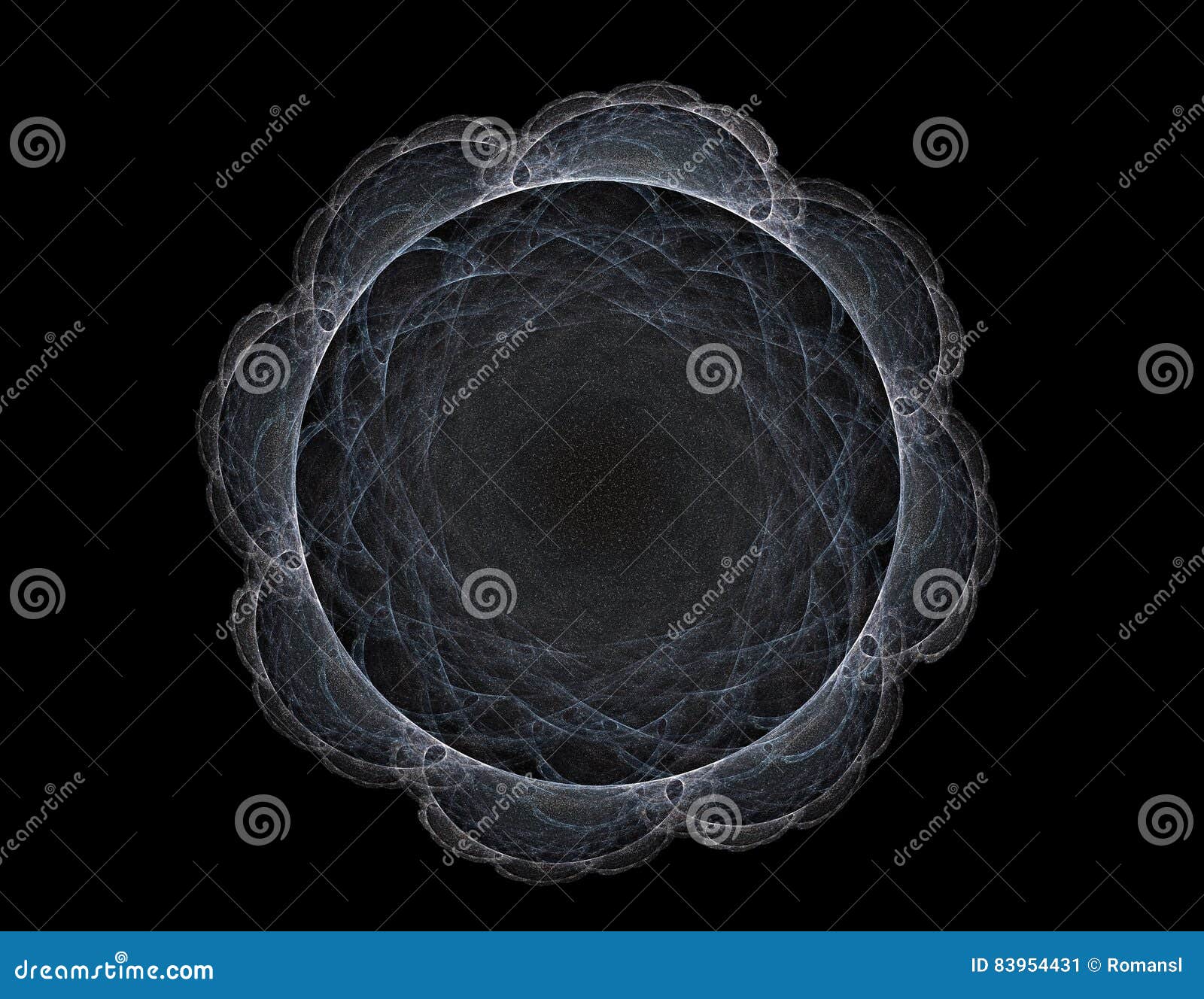 Fractal Radial Pattern on the Subject of Science, Technology and Design ...