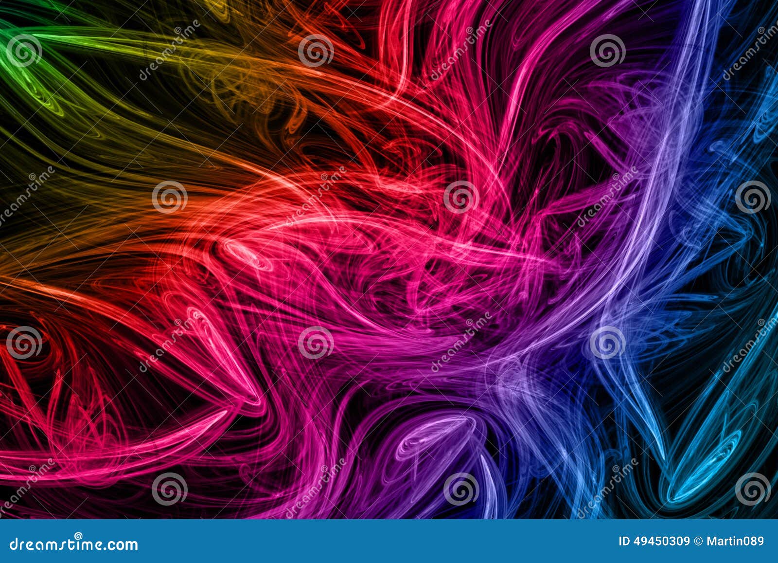Rainbow graphics stock illustration. Illustration of fractal - 49450309