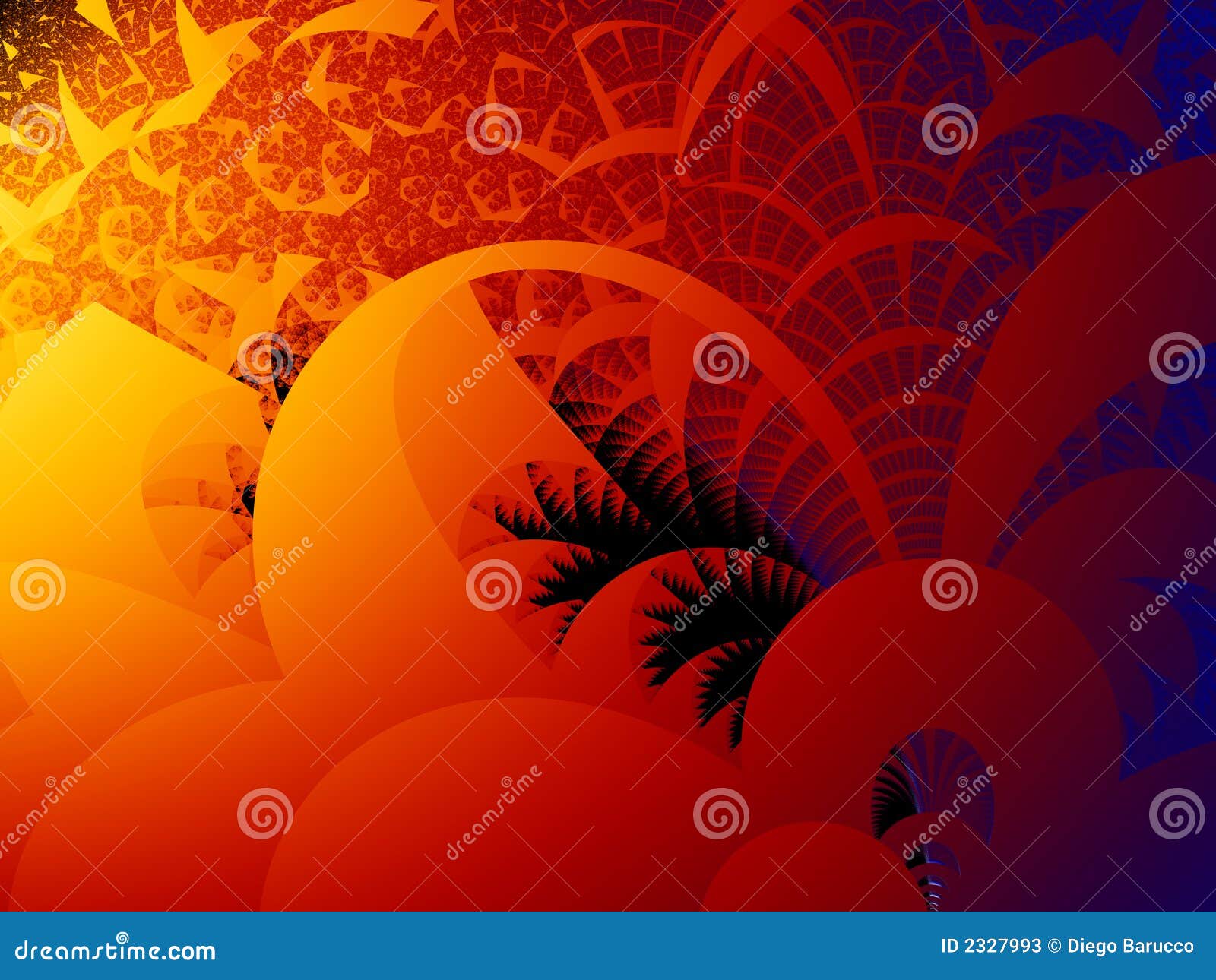 Fractal red background stock illustration. Illustration of line - 2327993