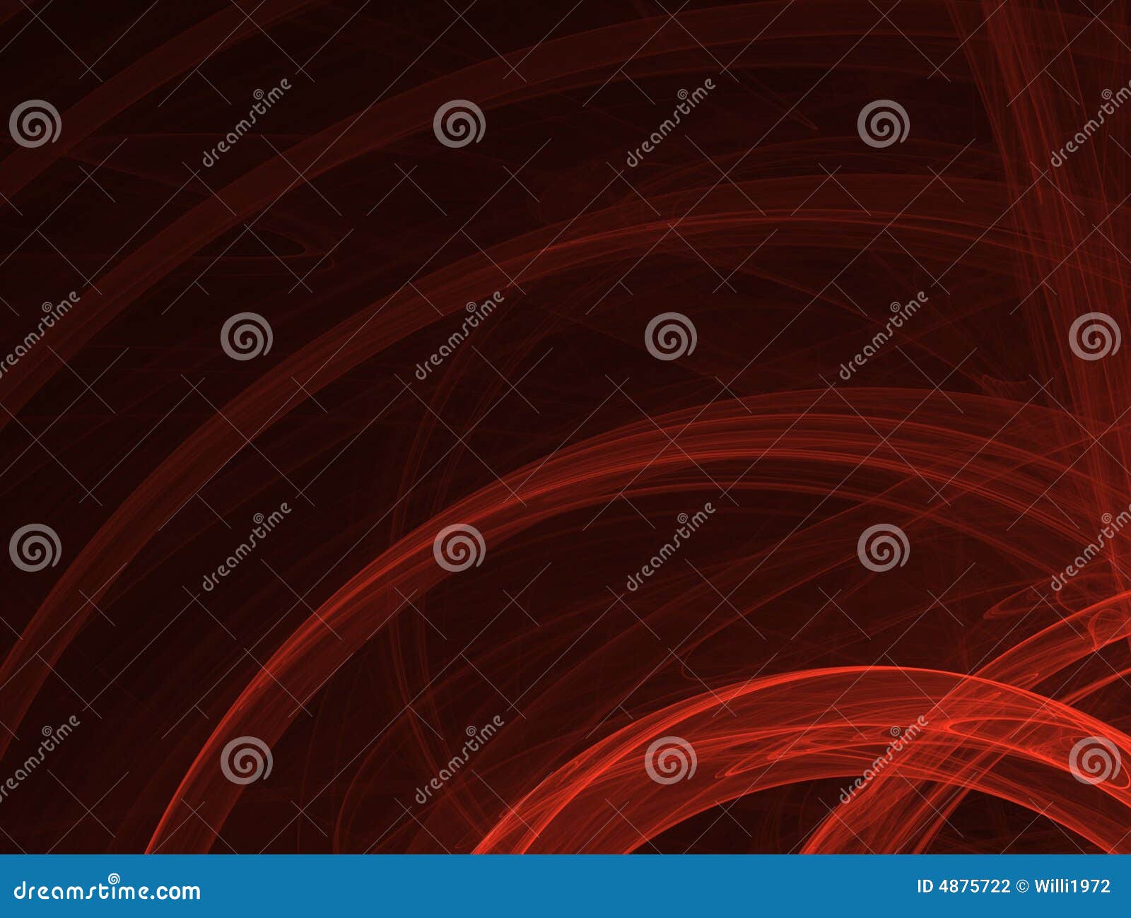 Fractal red loops stock illustration. Illustration of lines - 4875722