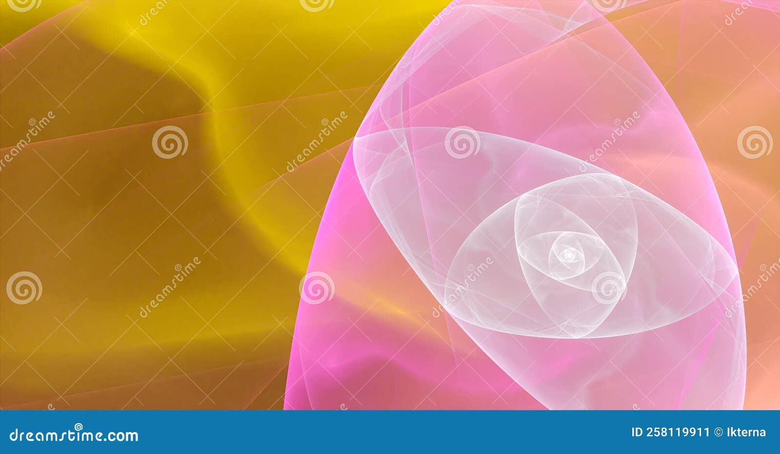 Fractal Spiral. Abstract Fractal Patterns and Shapes. Dynamic Flowing ...