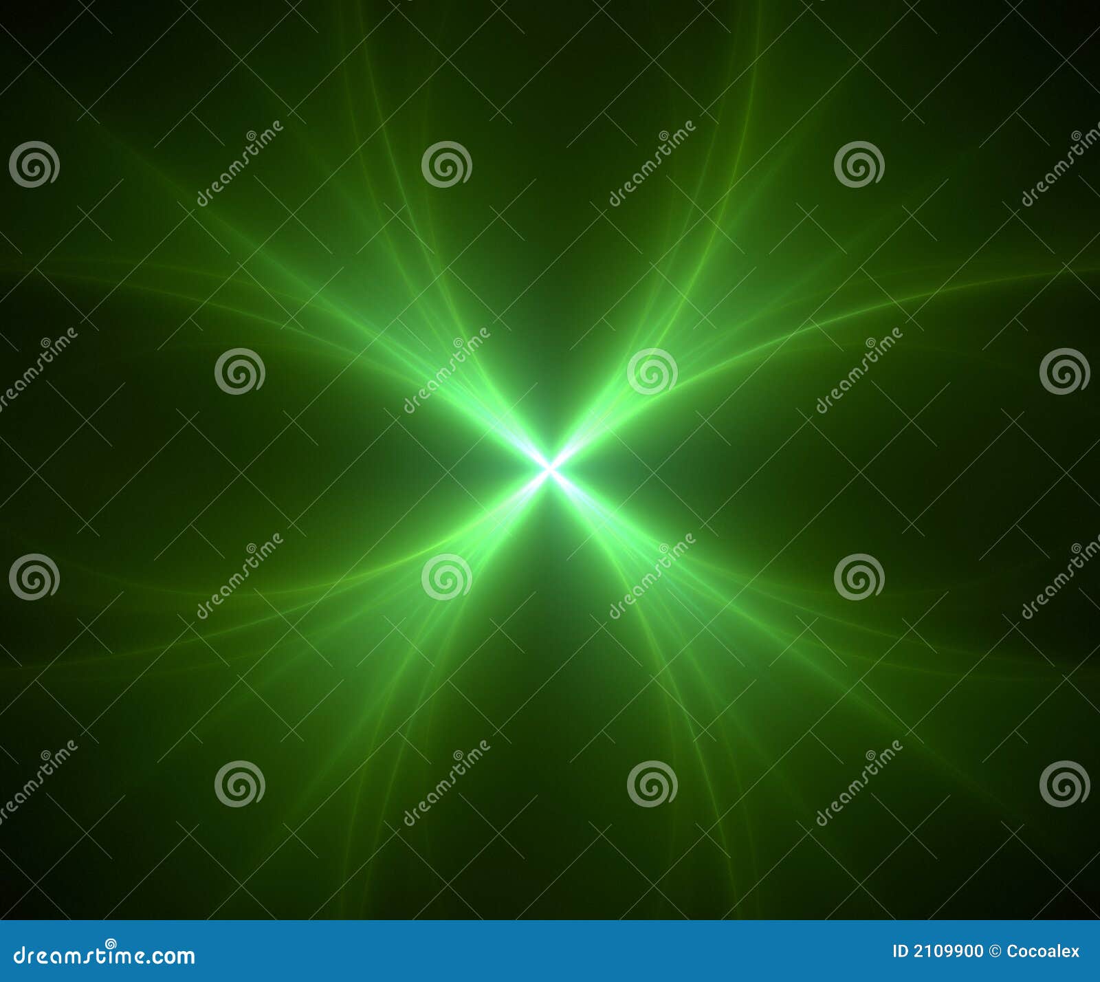 Fractal with Star; Abstract Design, Background Stock Illustration ...