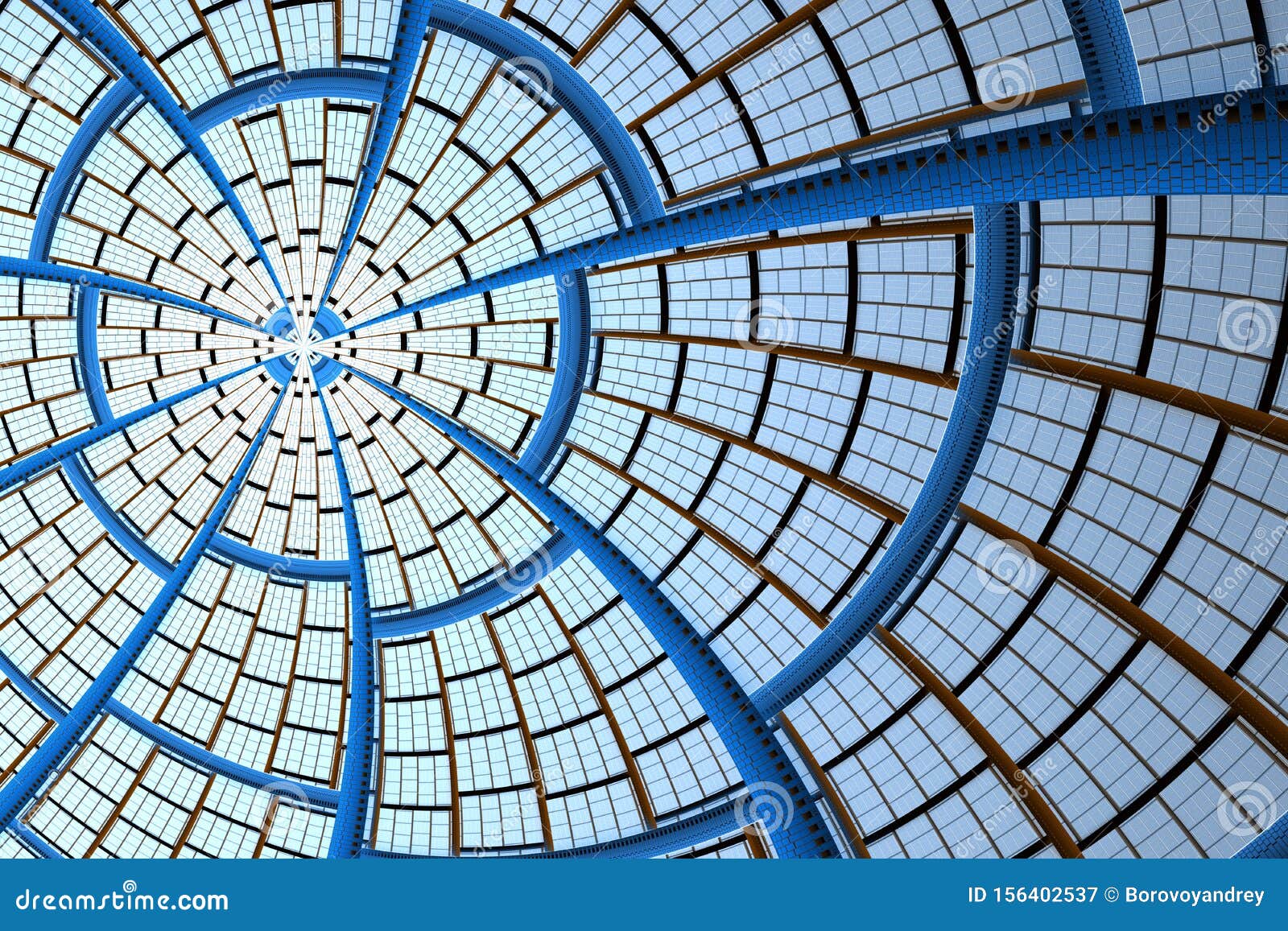 Fractal Star or Sun Fantasy. Abstract Solar Pattern Stock Illustration ...