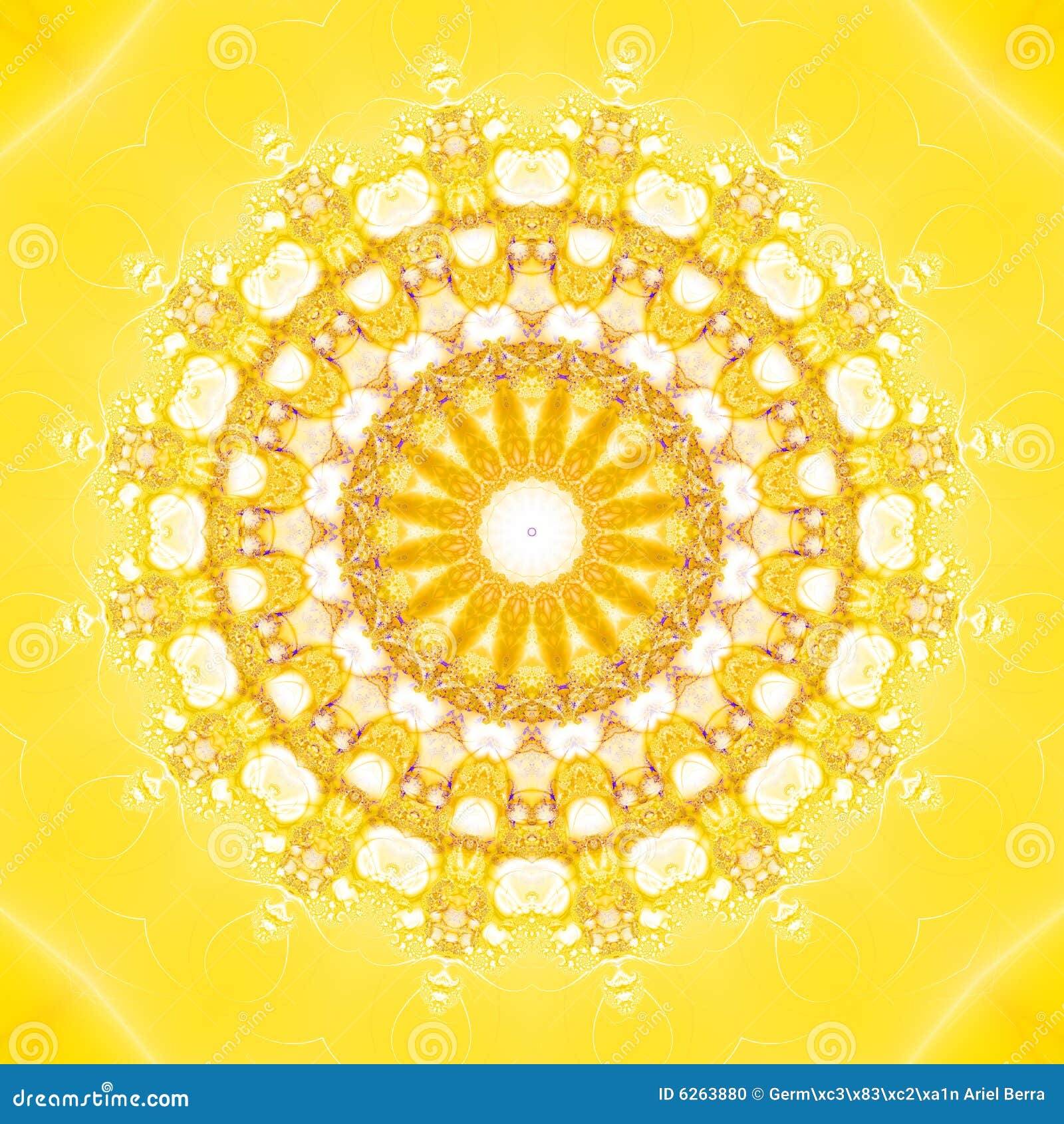 Fractal Sun stock illustration. Illustration of fractal - 6263880