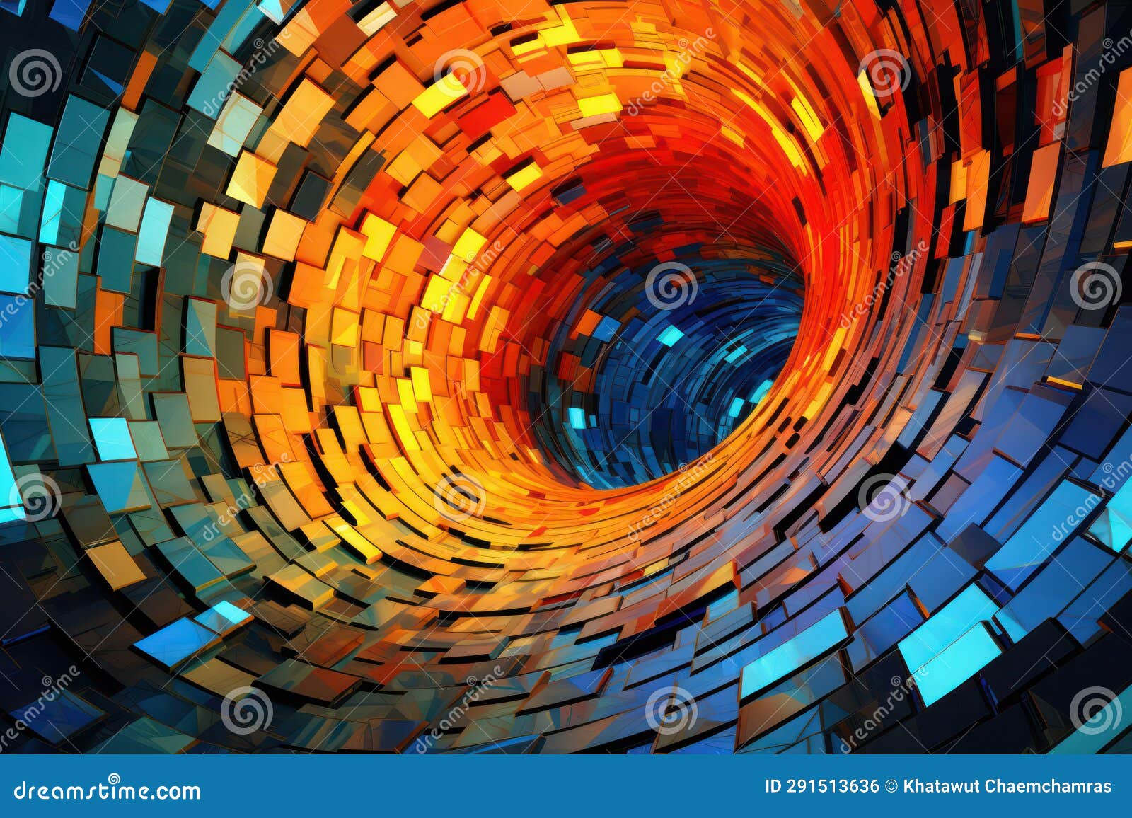 Fractal Symphony: Vibrant Colors Dance in Abstract Patterns, Creating a ...