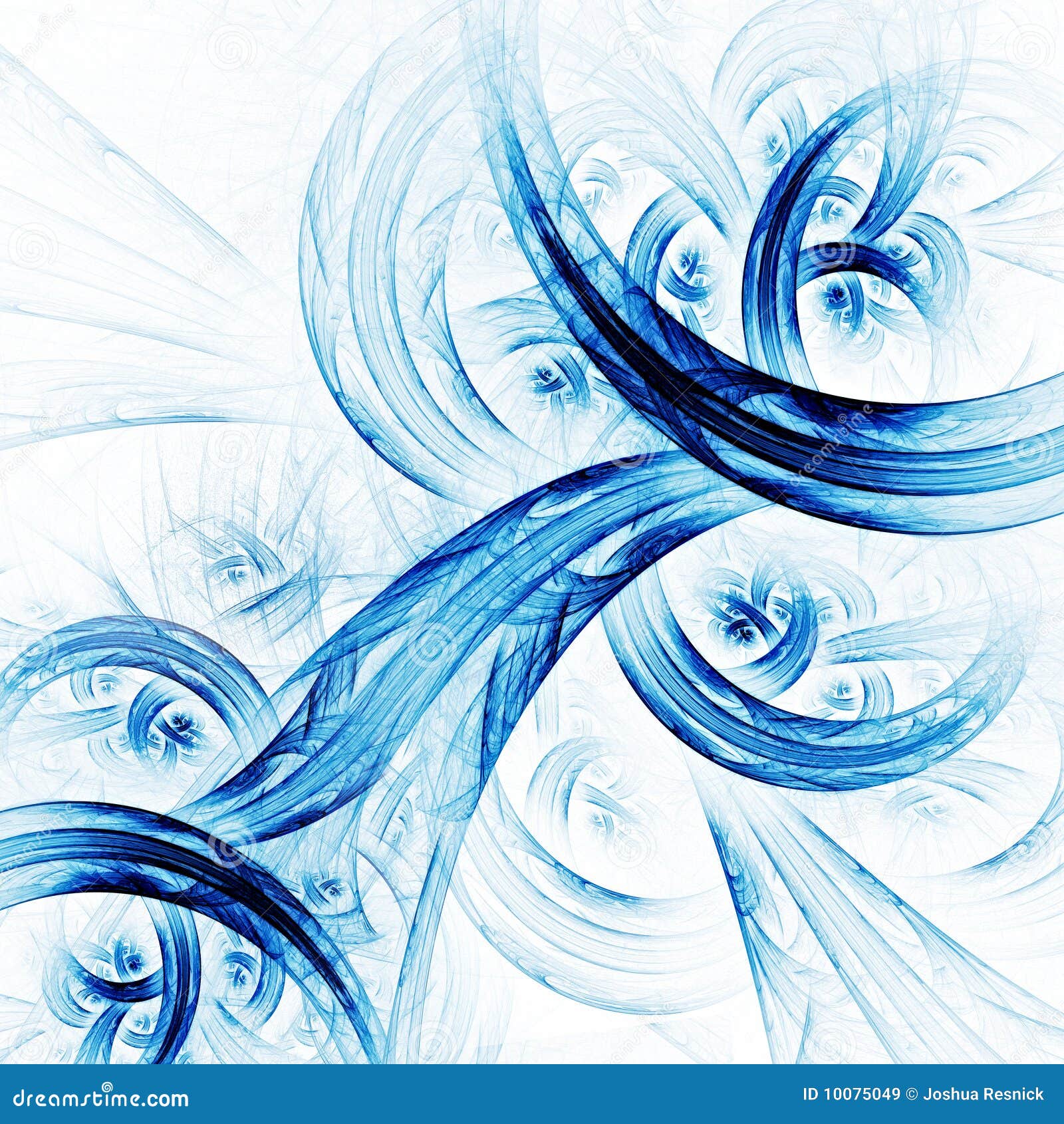 Fractal techno swirls stock illustration. Illustration of lines - 10075049