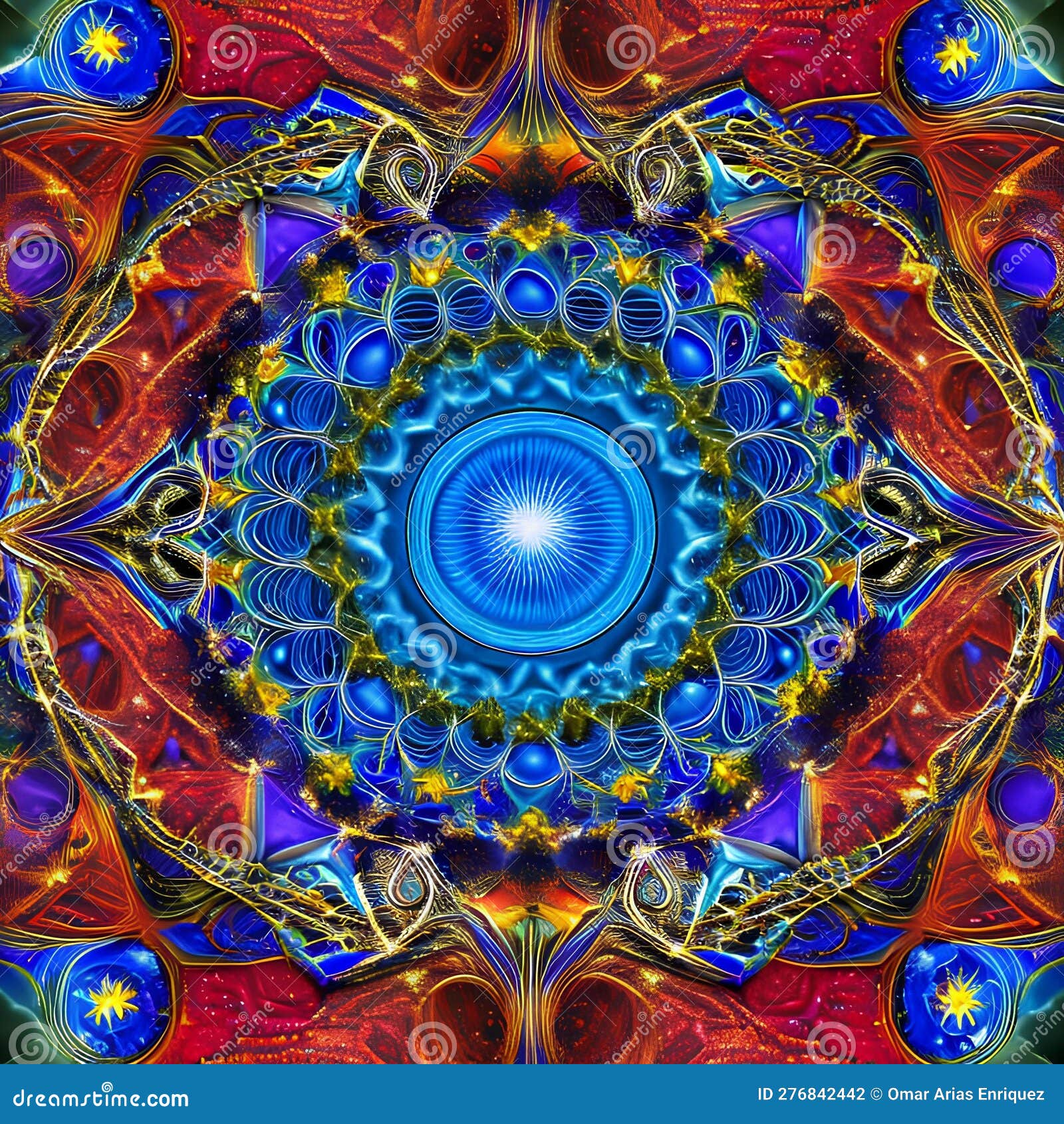 Fractal Universe: an Abstract Representation of the Universe, Created ...
