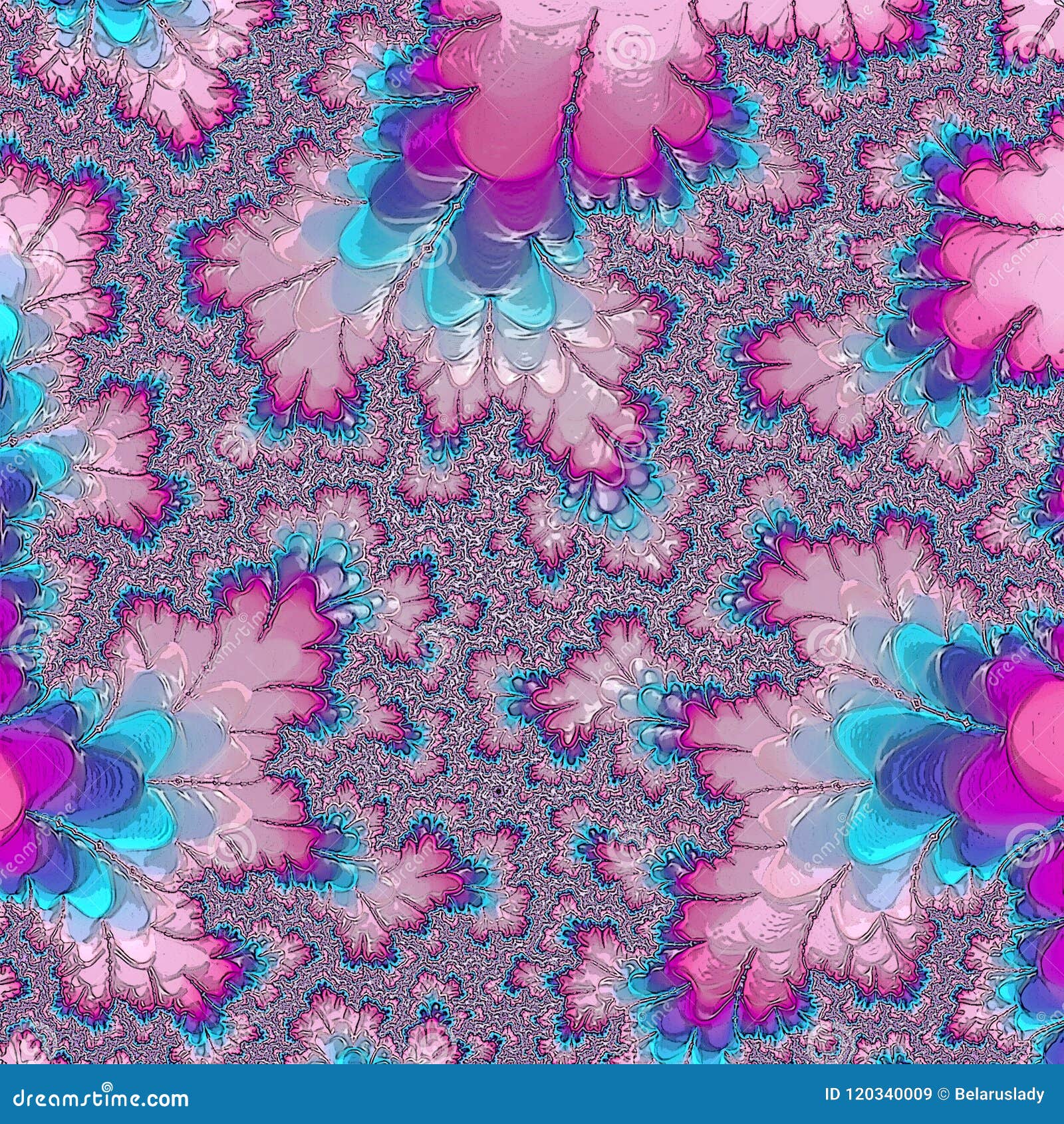 Wallpaper Fractal in Violet and Pink Stock Image - Image of background ...