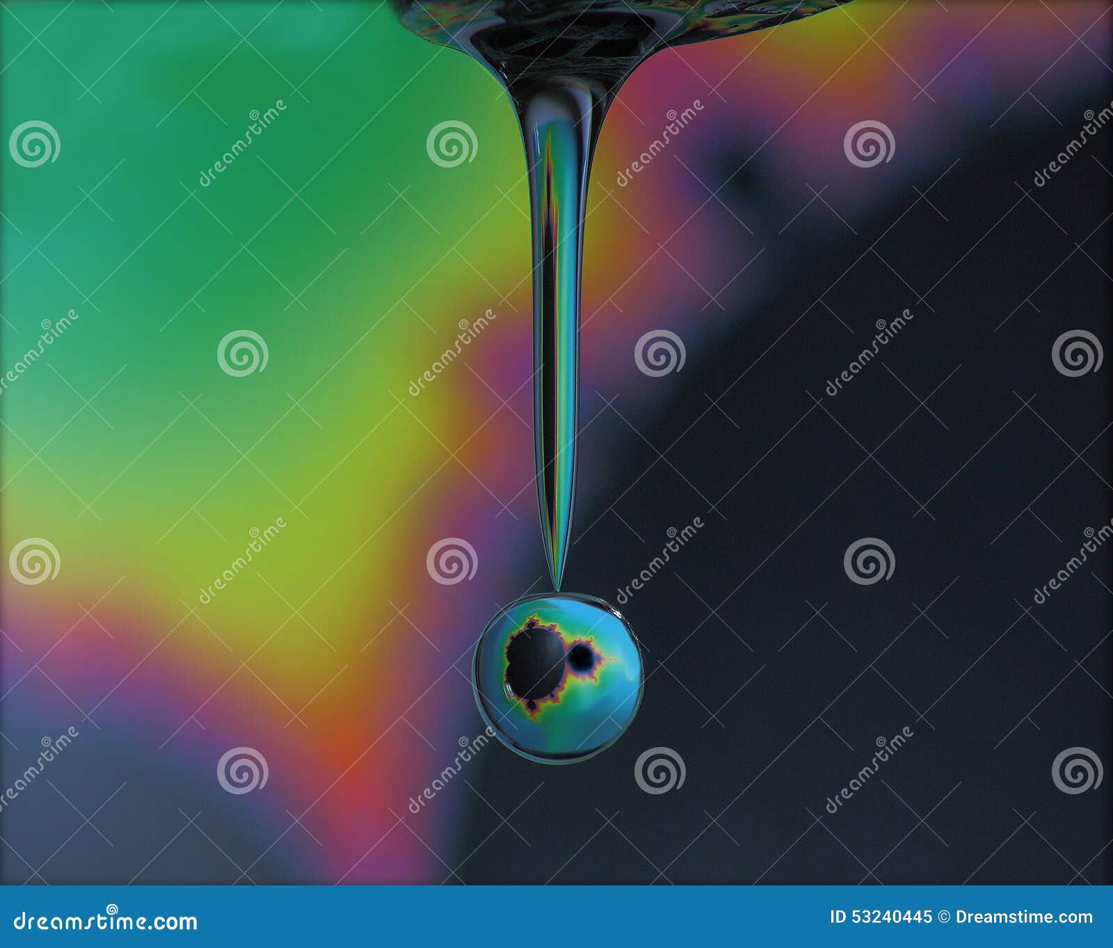Fractal water droplet stock image. Image of droplet, fractal - 53240445