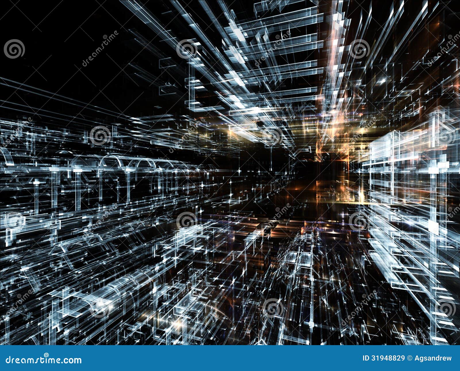 Fractal World Technologies stock image. Image of pattern - 31948829