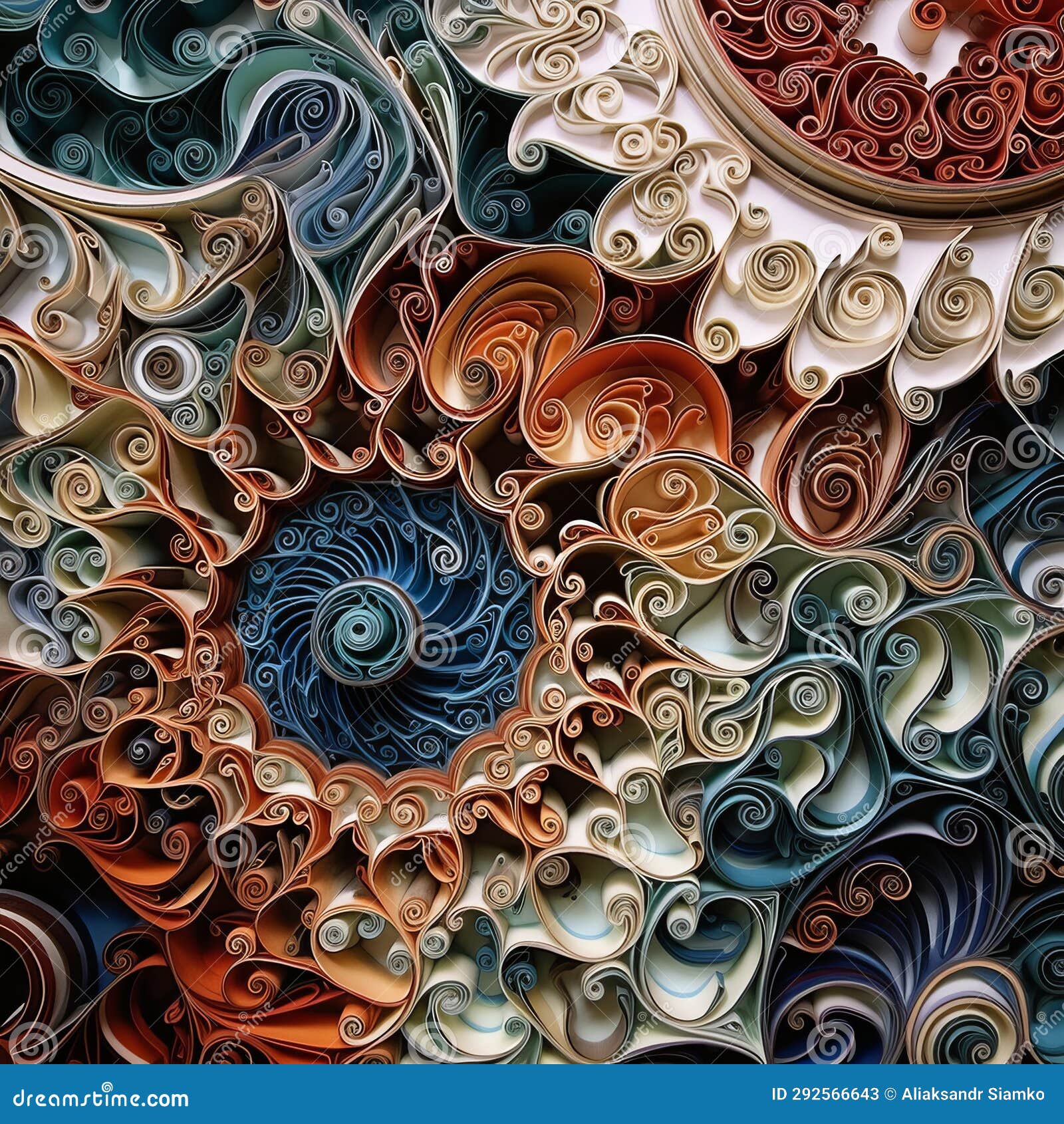 Fractals Falling from Space, Surrealism Stock Image - Image of nature ...