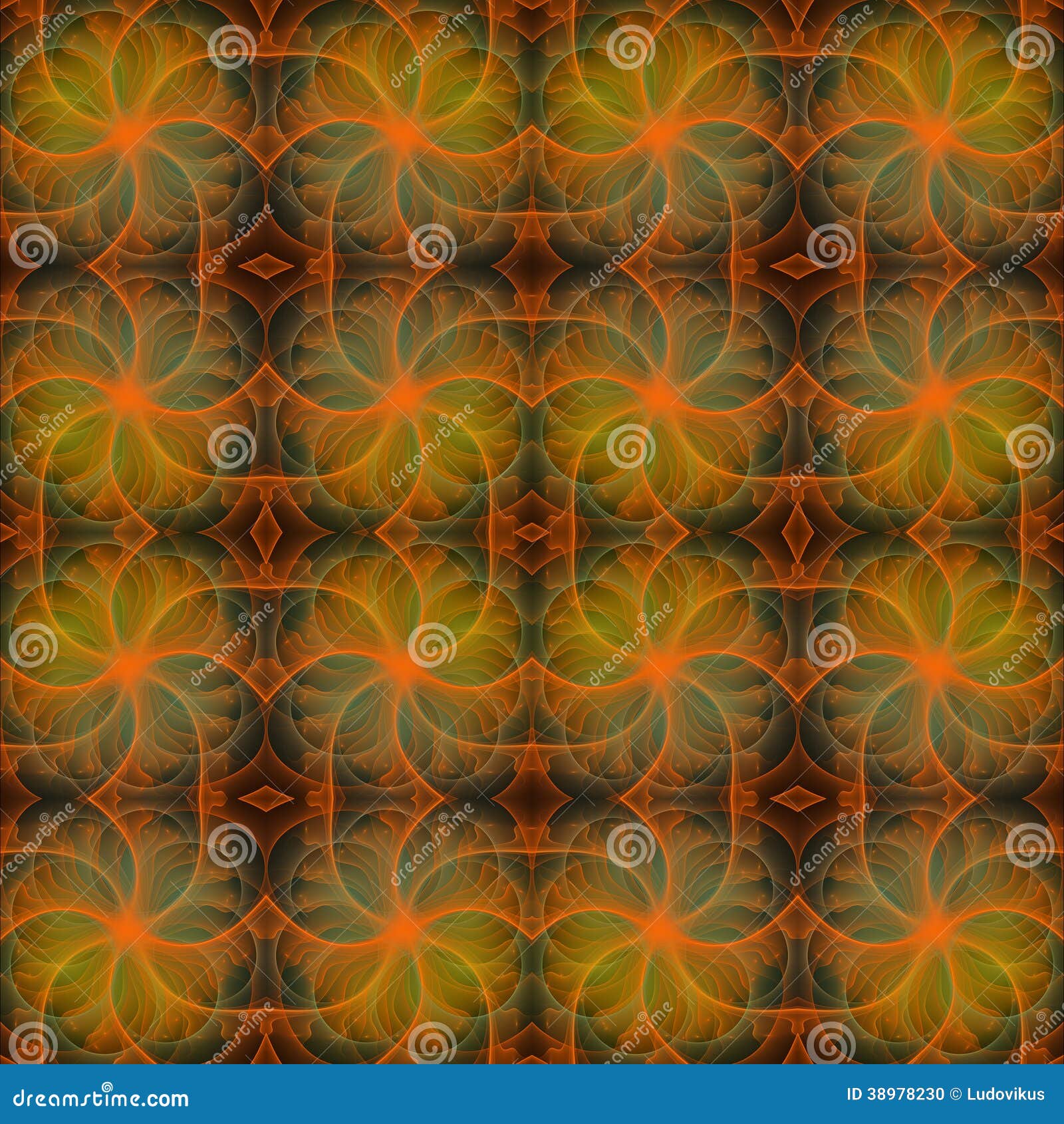 Fractals seamless texture stock illustration. Illustration of generated ...