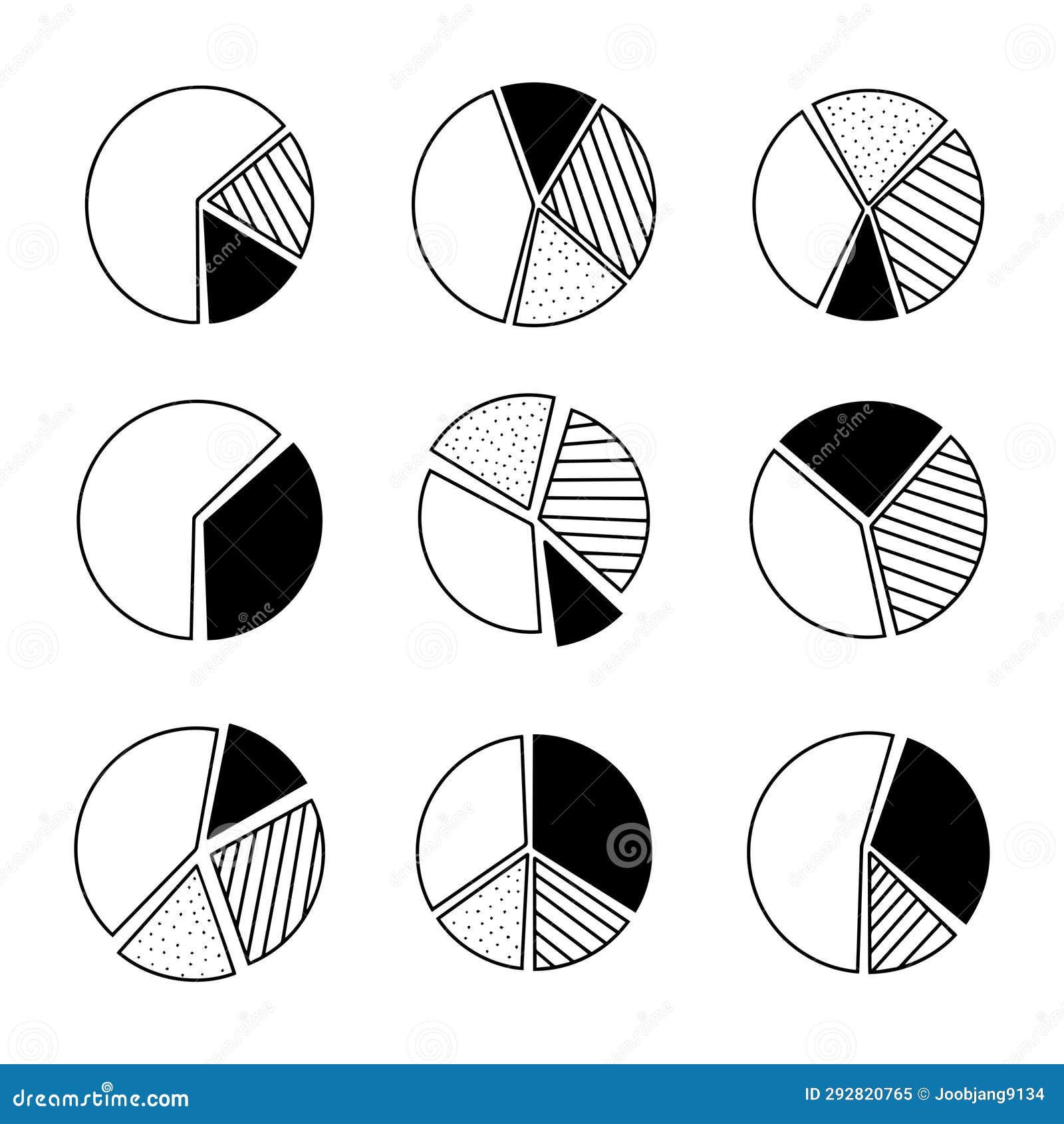 Fraction Hand Draw Doodle Line Stock Vector - Illustration of ...