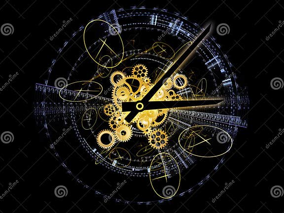 Fractions of Time stock illustration. Illustration of visual - 22027791