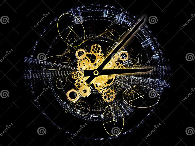 Fractions of Time stock illustration. Illustration of visual - 22027791