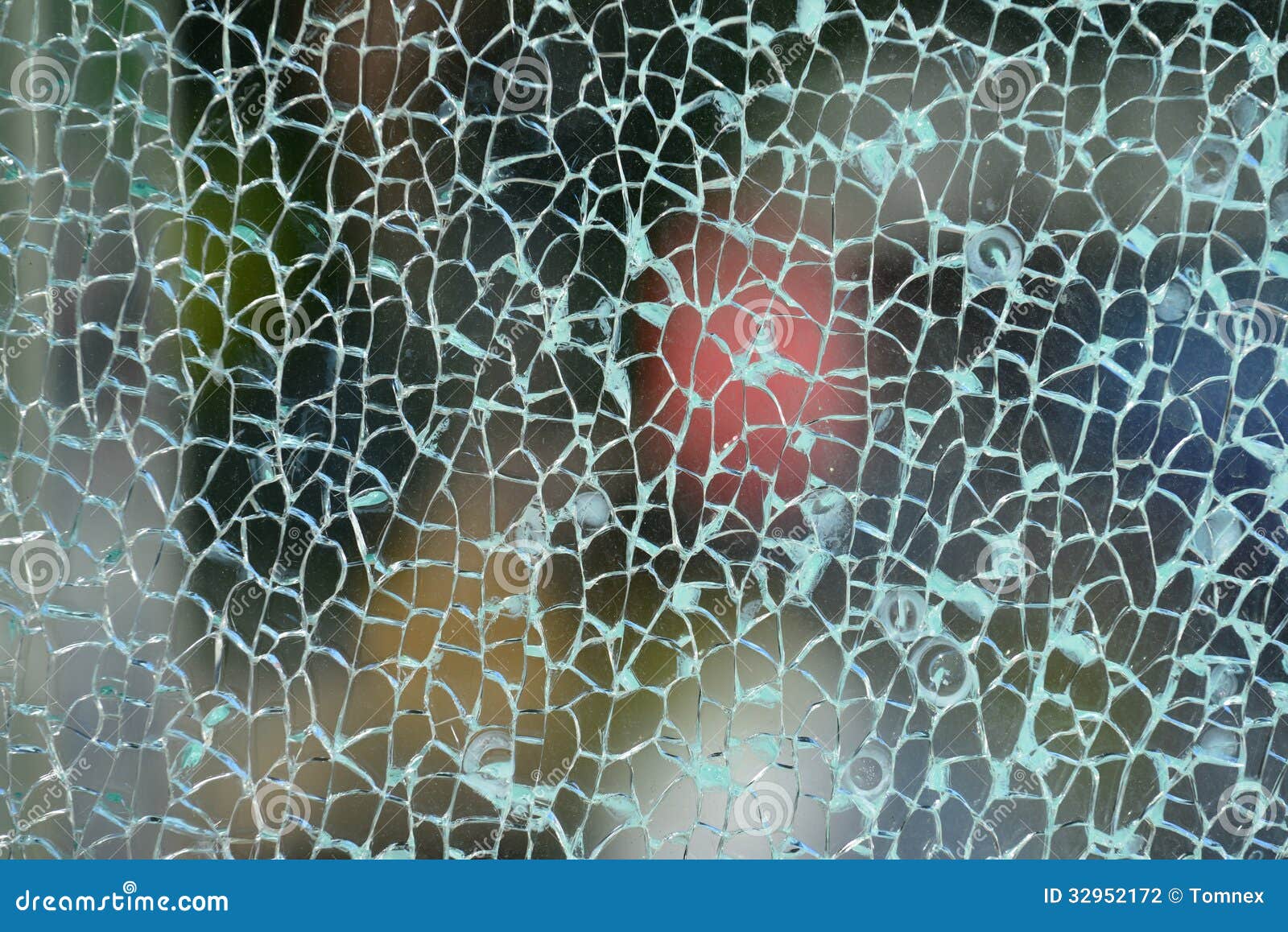 Fractured Glass Stock Image 32996503