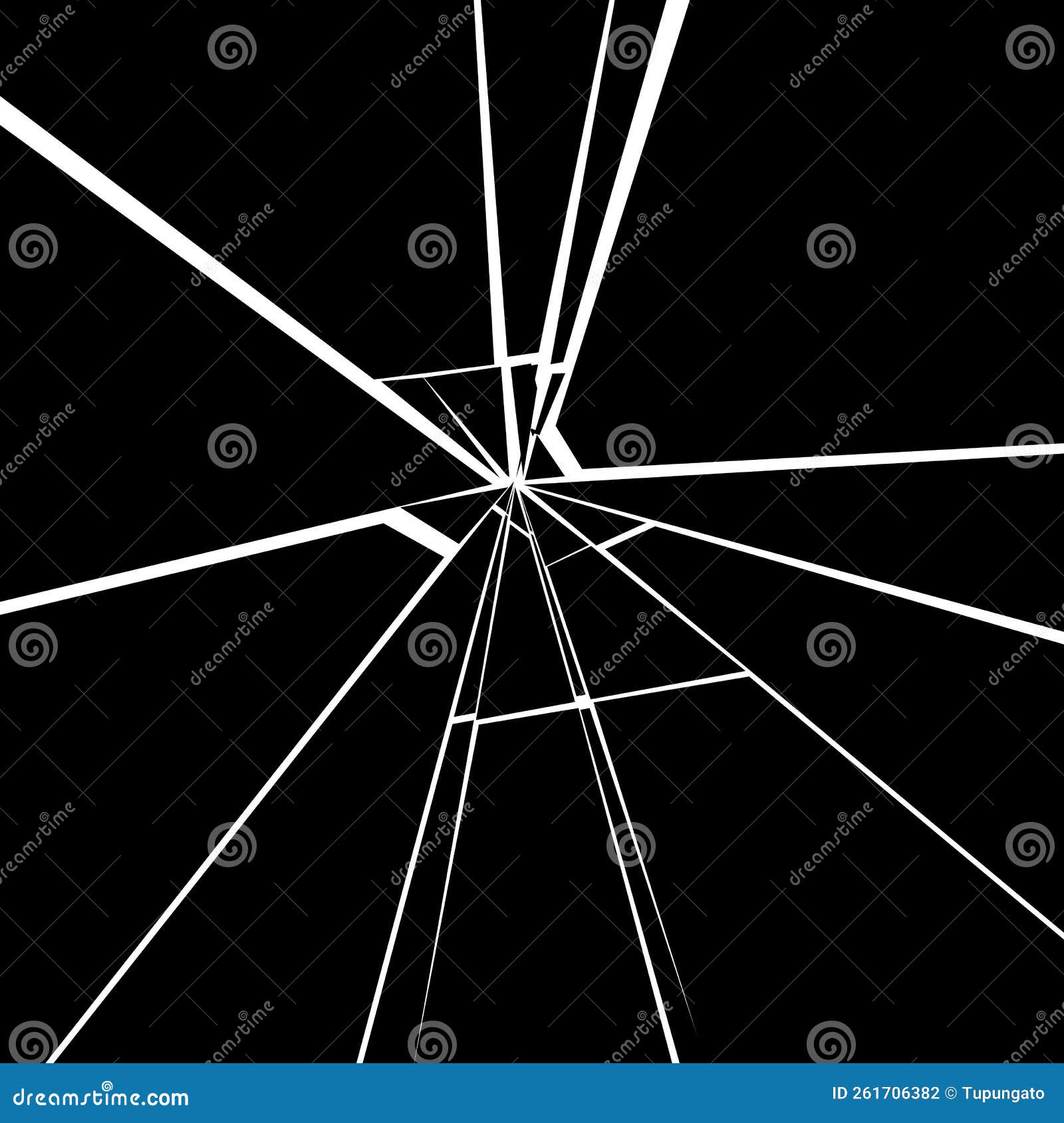 Fractured Glass Vector Background Stock Vector Illustration Of Phone Overlay 261706382