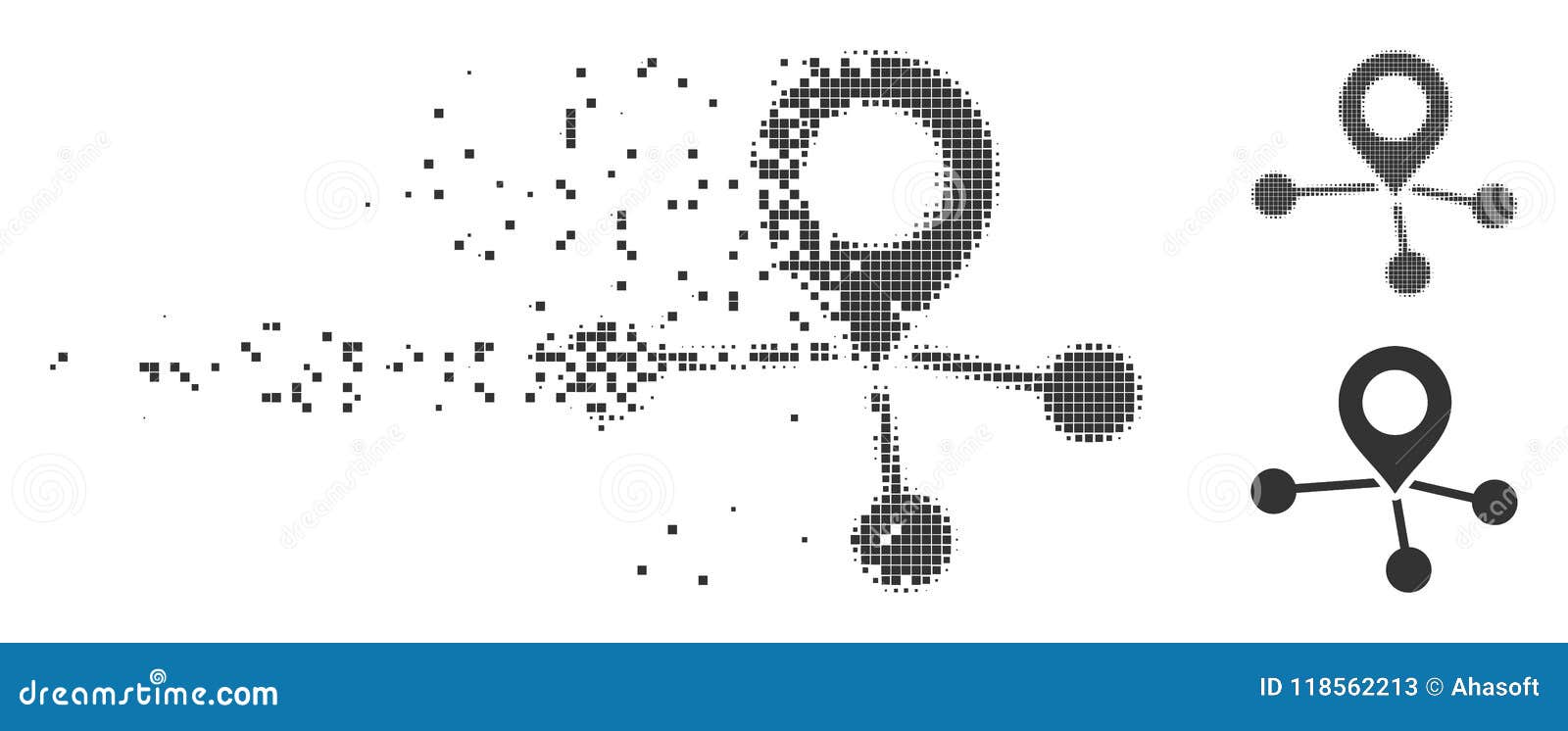 Disintegrating Pixel Halftone Gauss Plot Icon Cartoon Vector ... Disintegrating Pixel Halftone Gauss Plot Icon Cartoon Vector ...