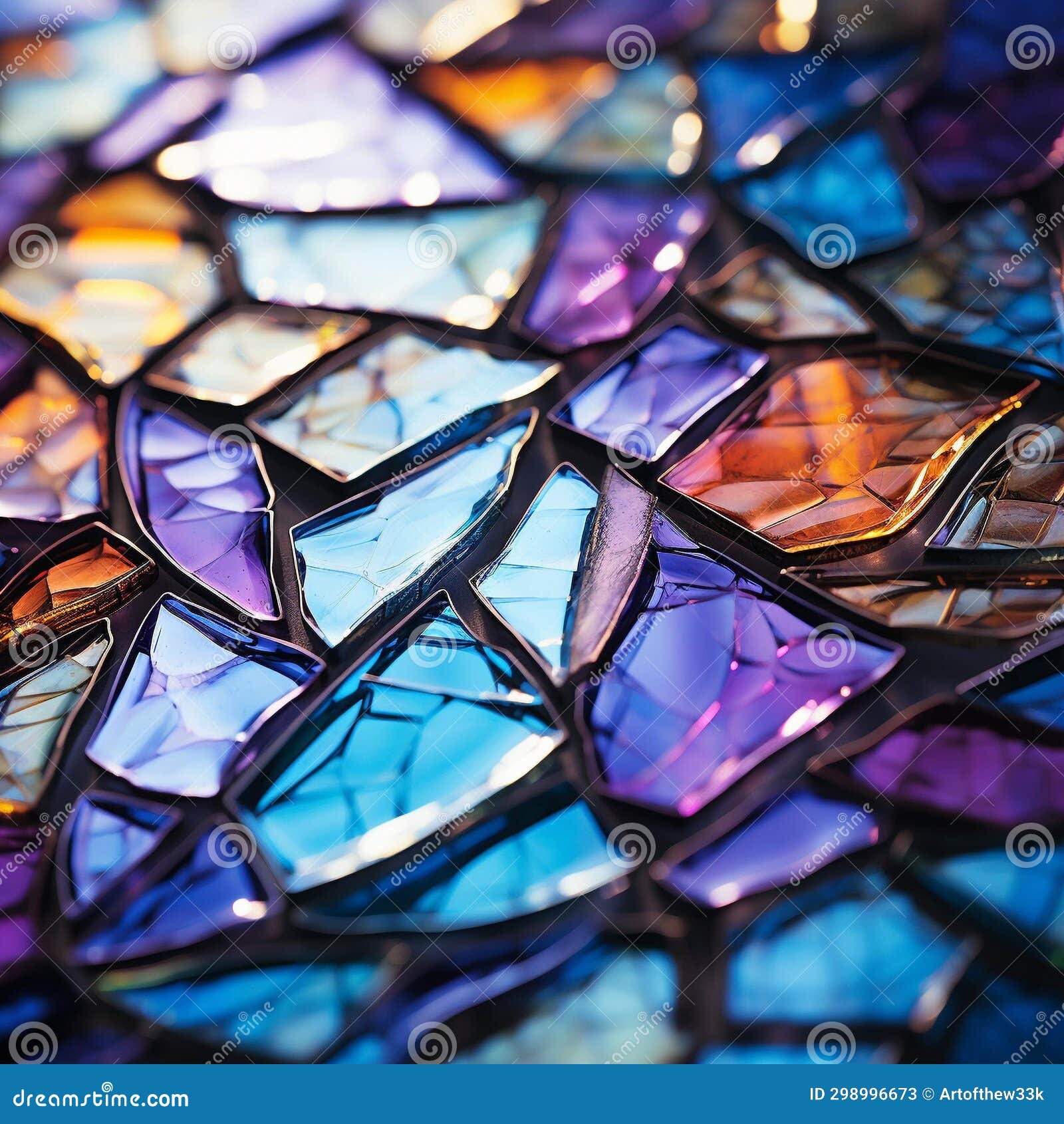 Fractured Reflections: Abstract Emotion Exploration Stock Illustration ...