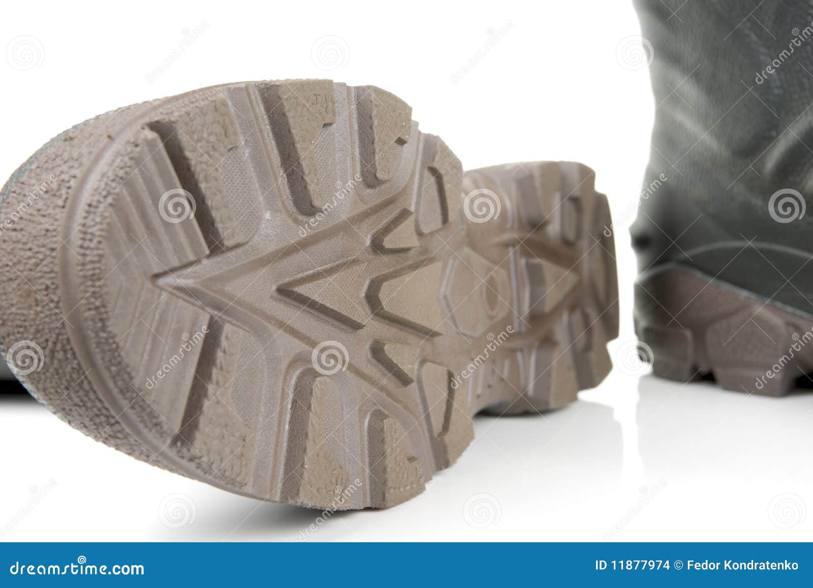 Fradment of boot bottom stock photo. Image of rubber - 11877974