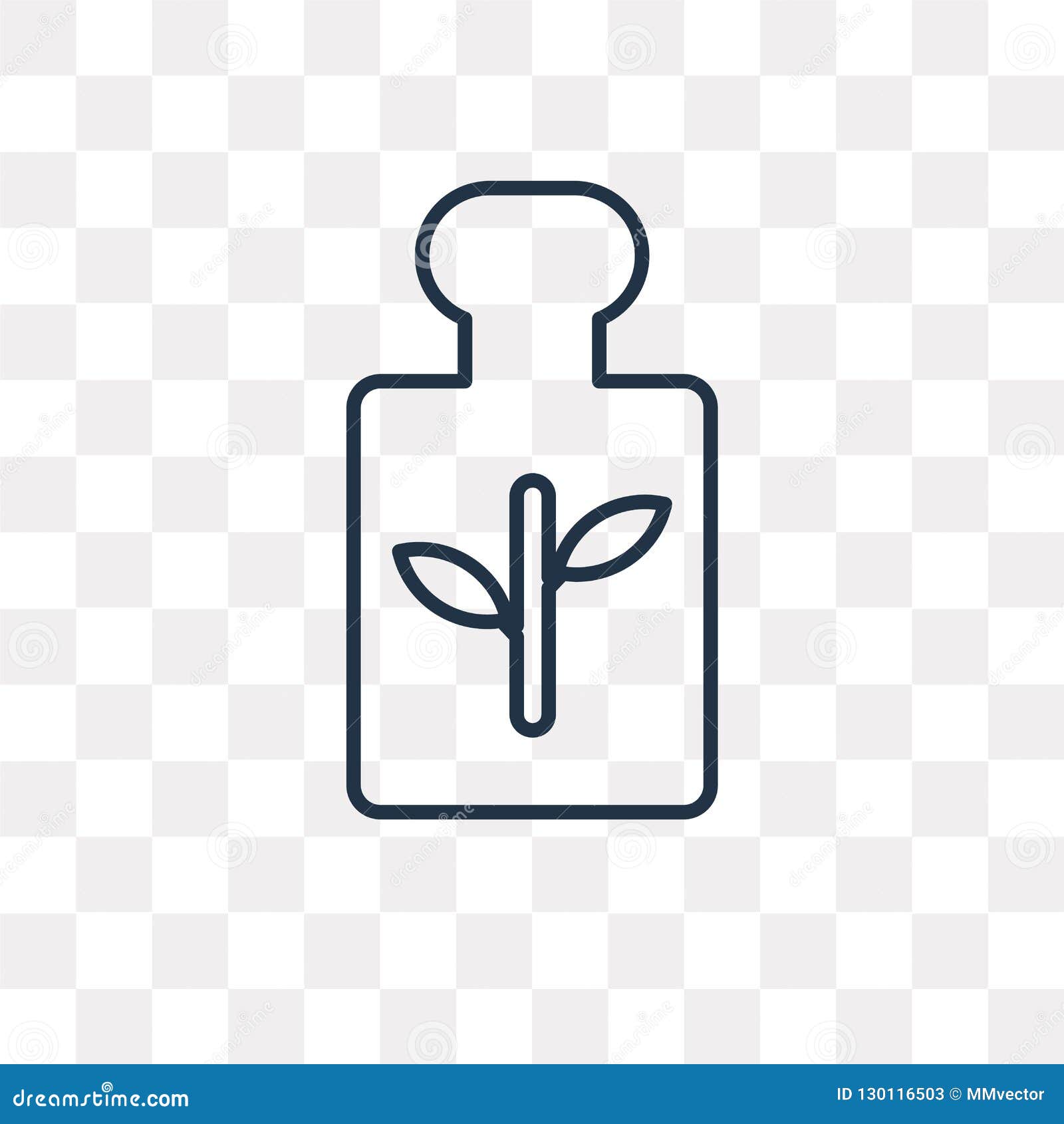 Fragance Vector Icon Isolated On Transparent Background, Linear ...