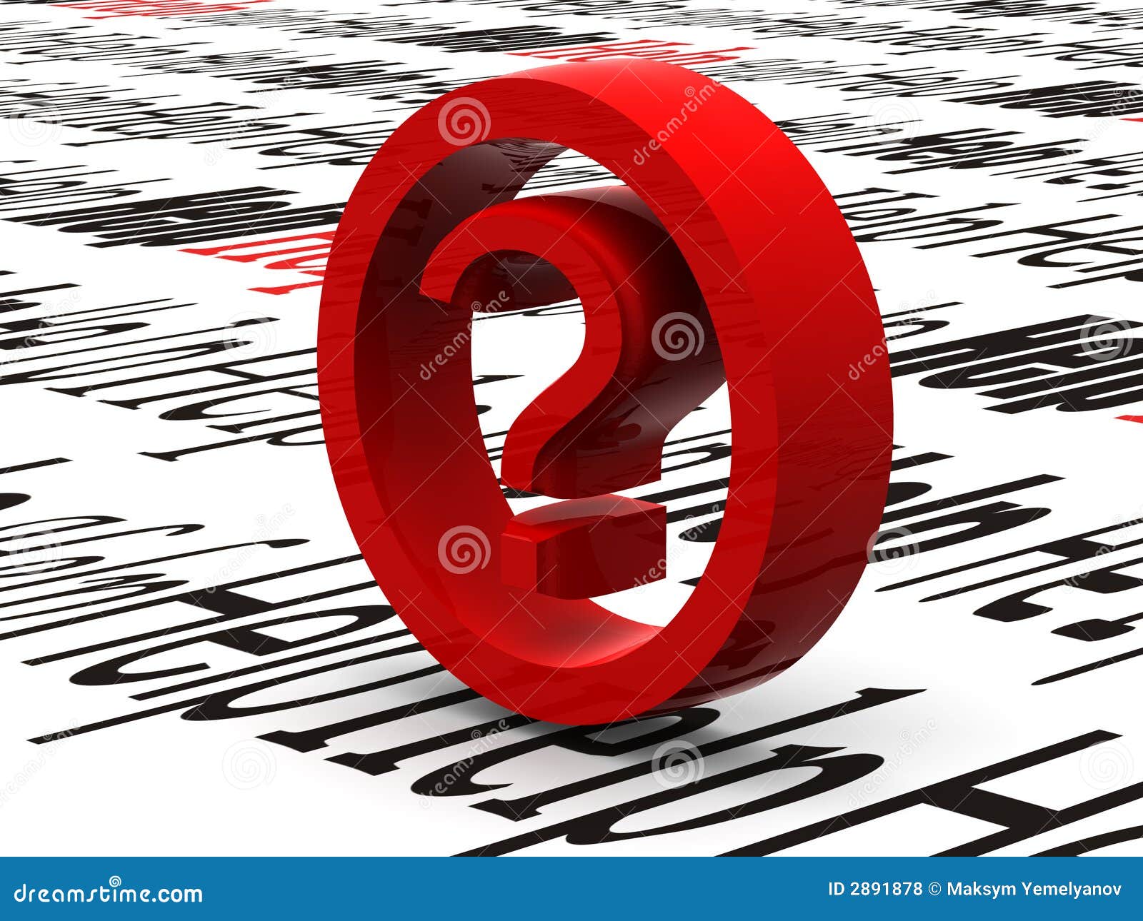 Frage. Symbol Bild. Bild: 2891878