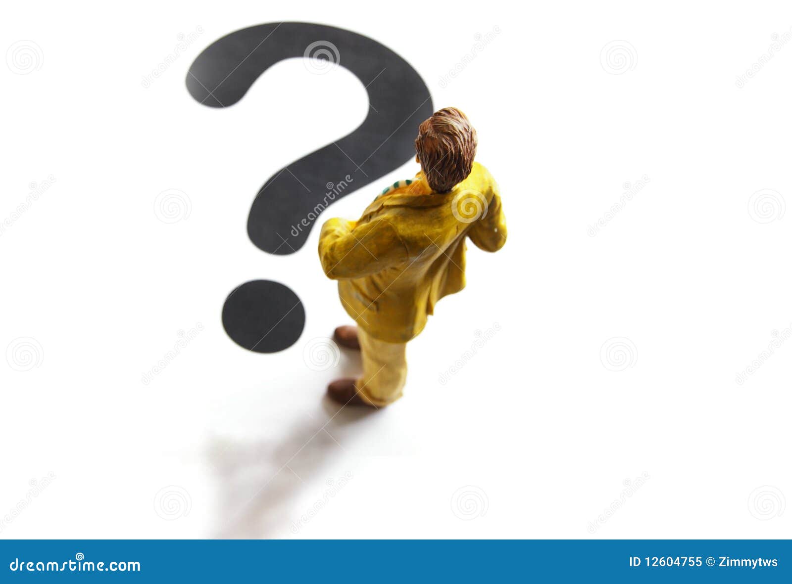 Fragezeichen stockbild. Bild von suche, entscheidung - 12604755
