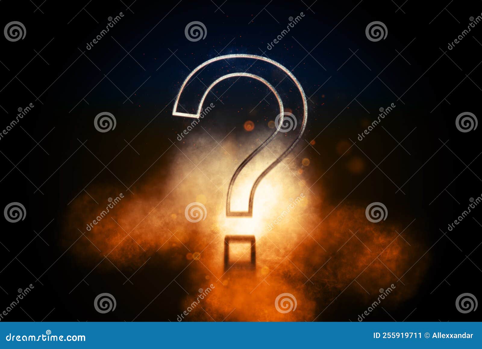 Fragezeichen stockbild. Bild von abfrage, informationen - 255919711