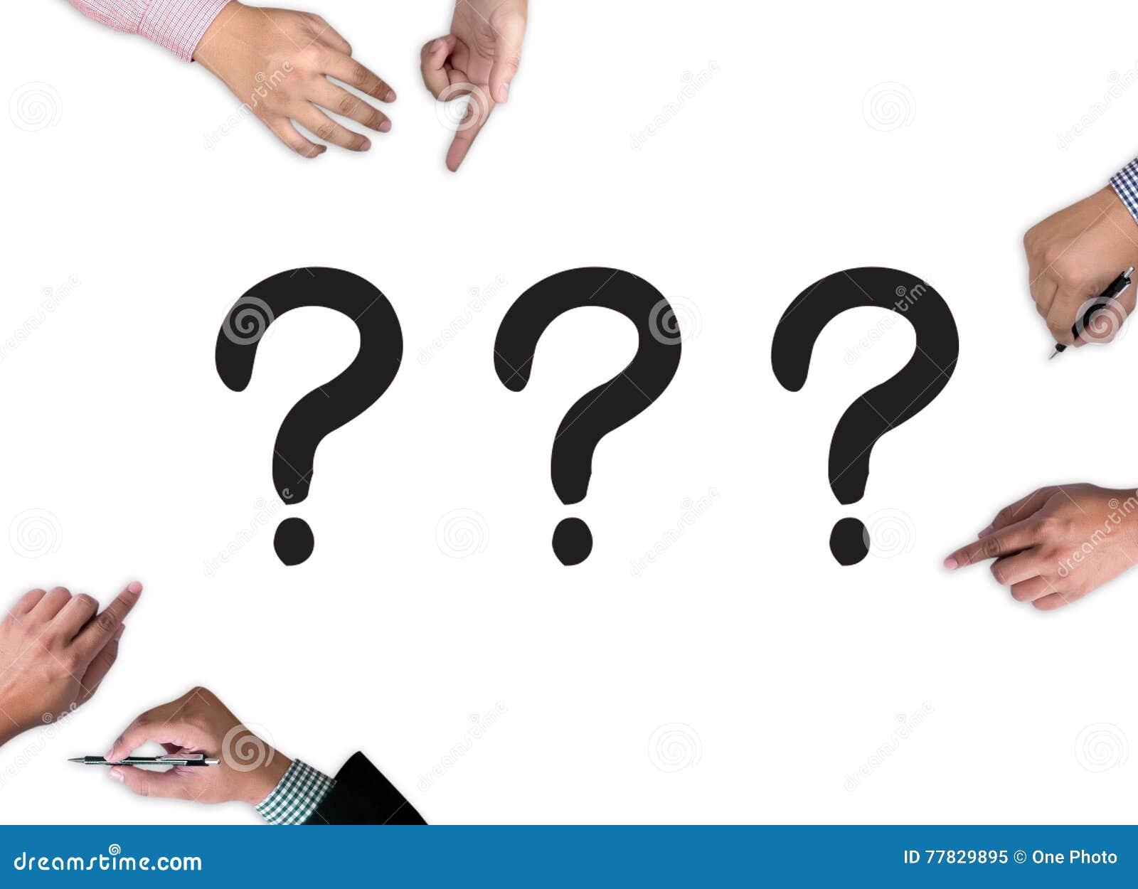 Question Mark ??? What Question Mark Stockbild - Bild von haar ...