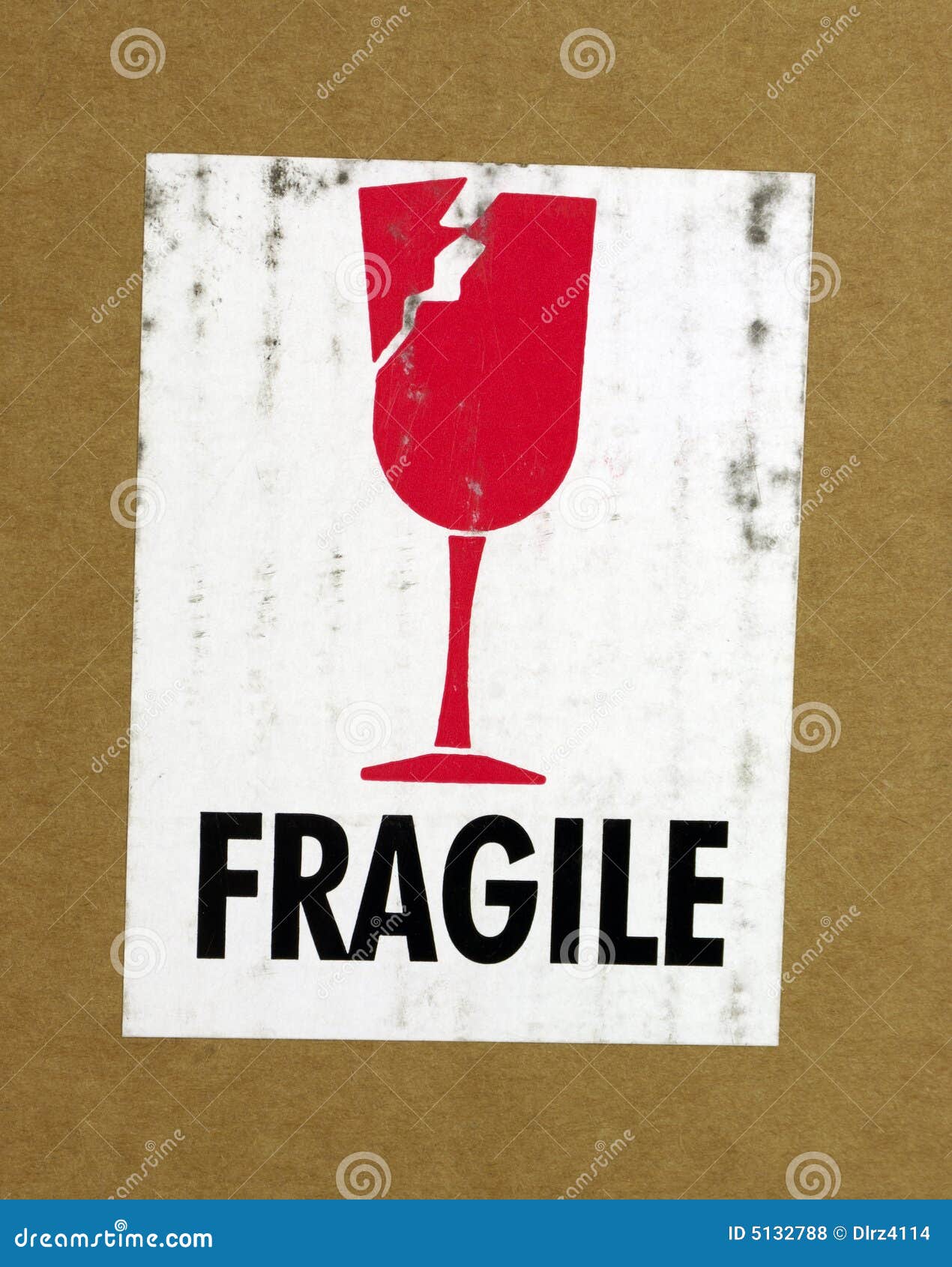 Fragile stock photo. Image of label, shattered, handling - 5132788
