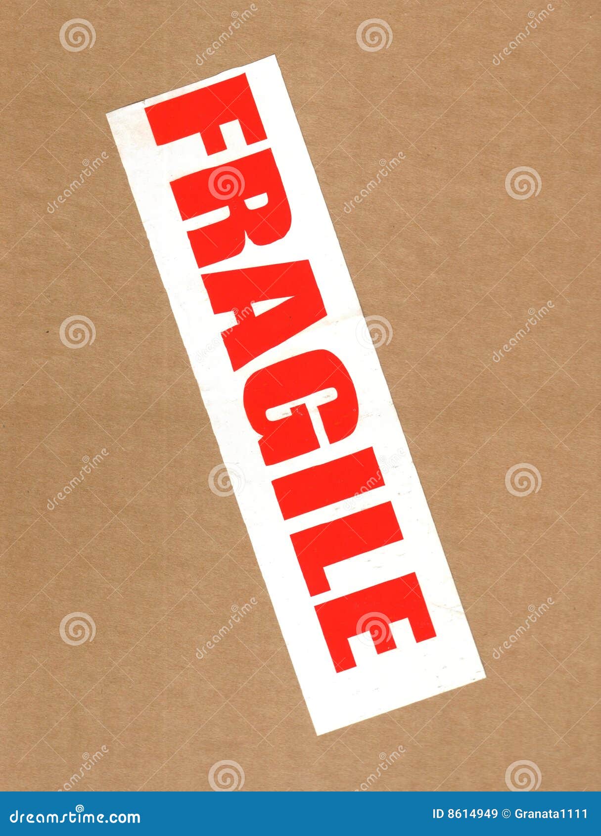 Fragile Cardboard Box Royalty-Free Stock Photography | CartoonDealer ...