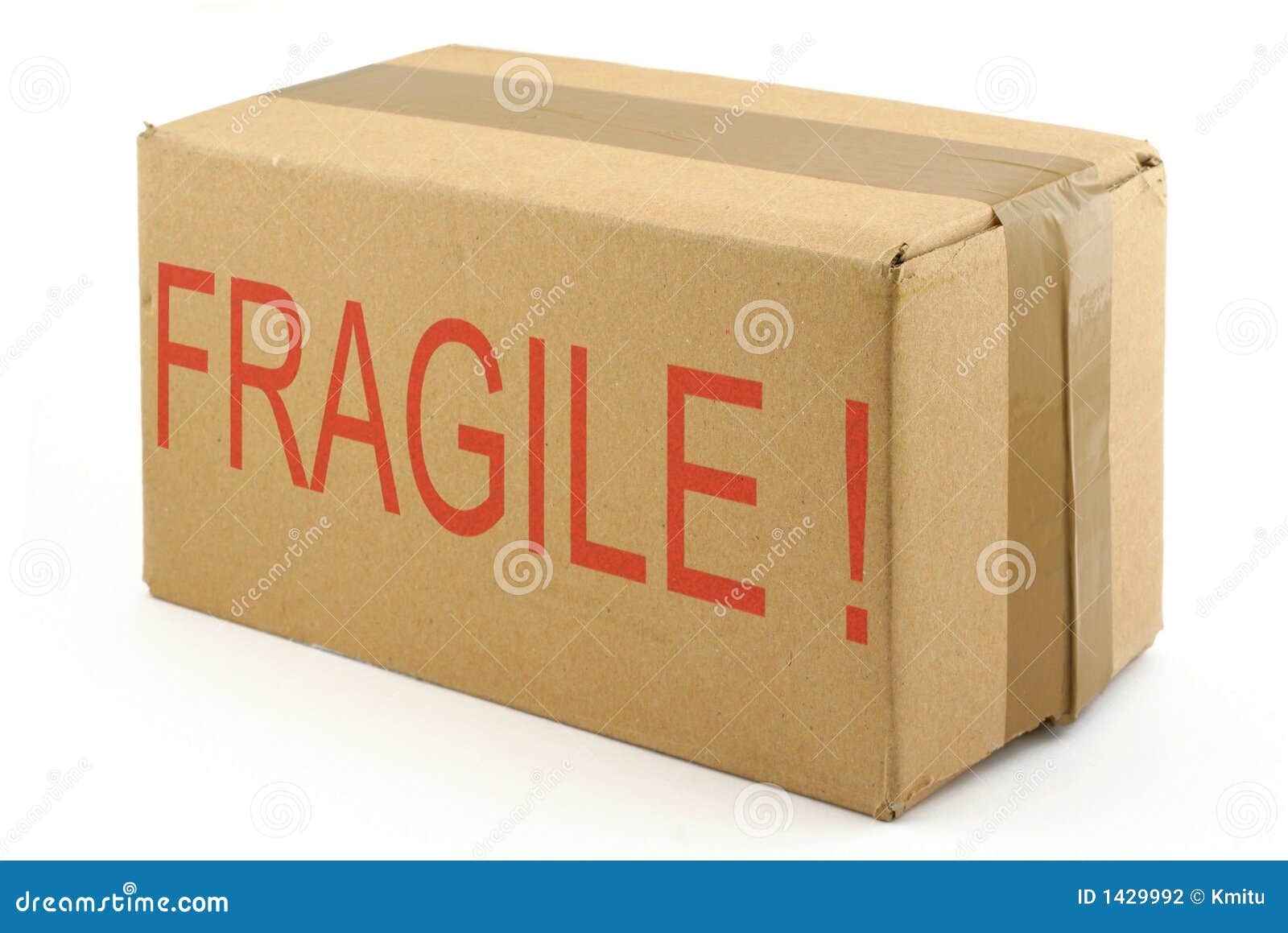 Fragile Cardboard Box Royalty-Free Stock Photo | CartoonDealer.com #2880003