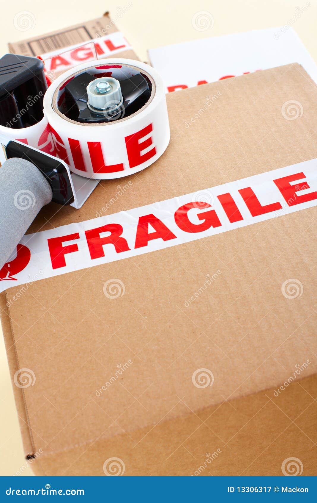 Fragile delivery service stock image. Image of pack, work - 13306317