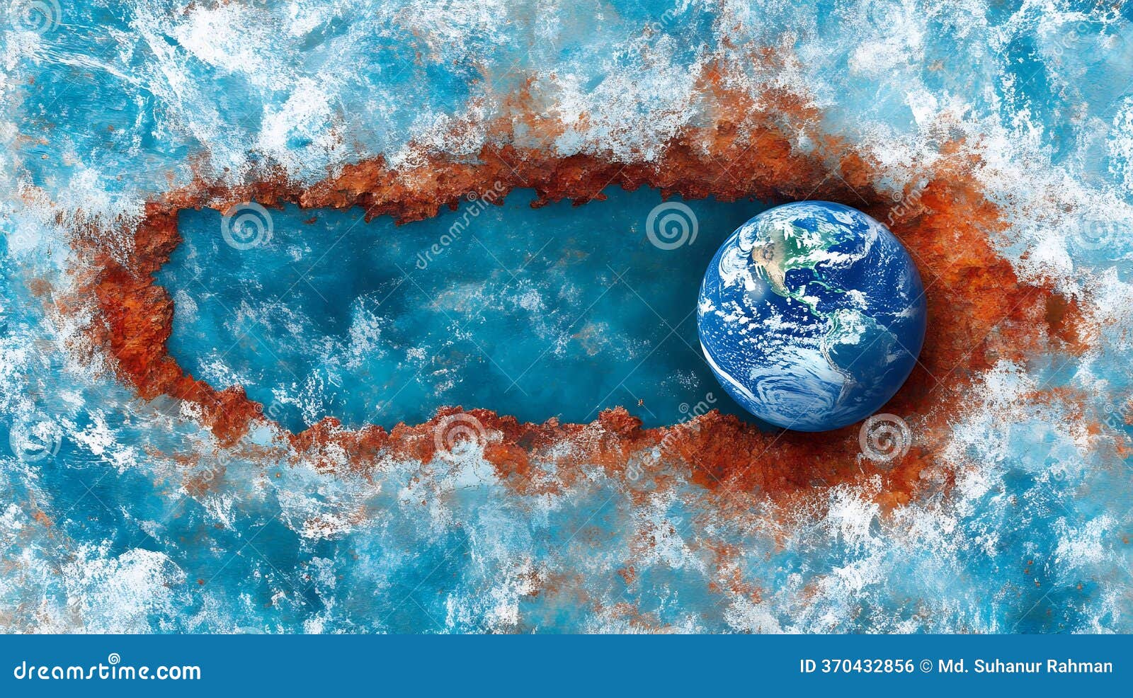 Fragile Earth A Delicate Earth Cradled By Gentle Hands, With Subtle ...