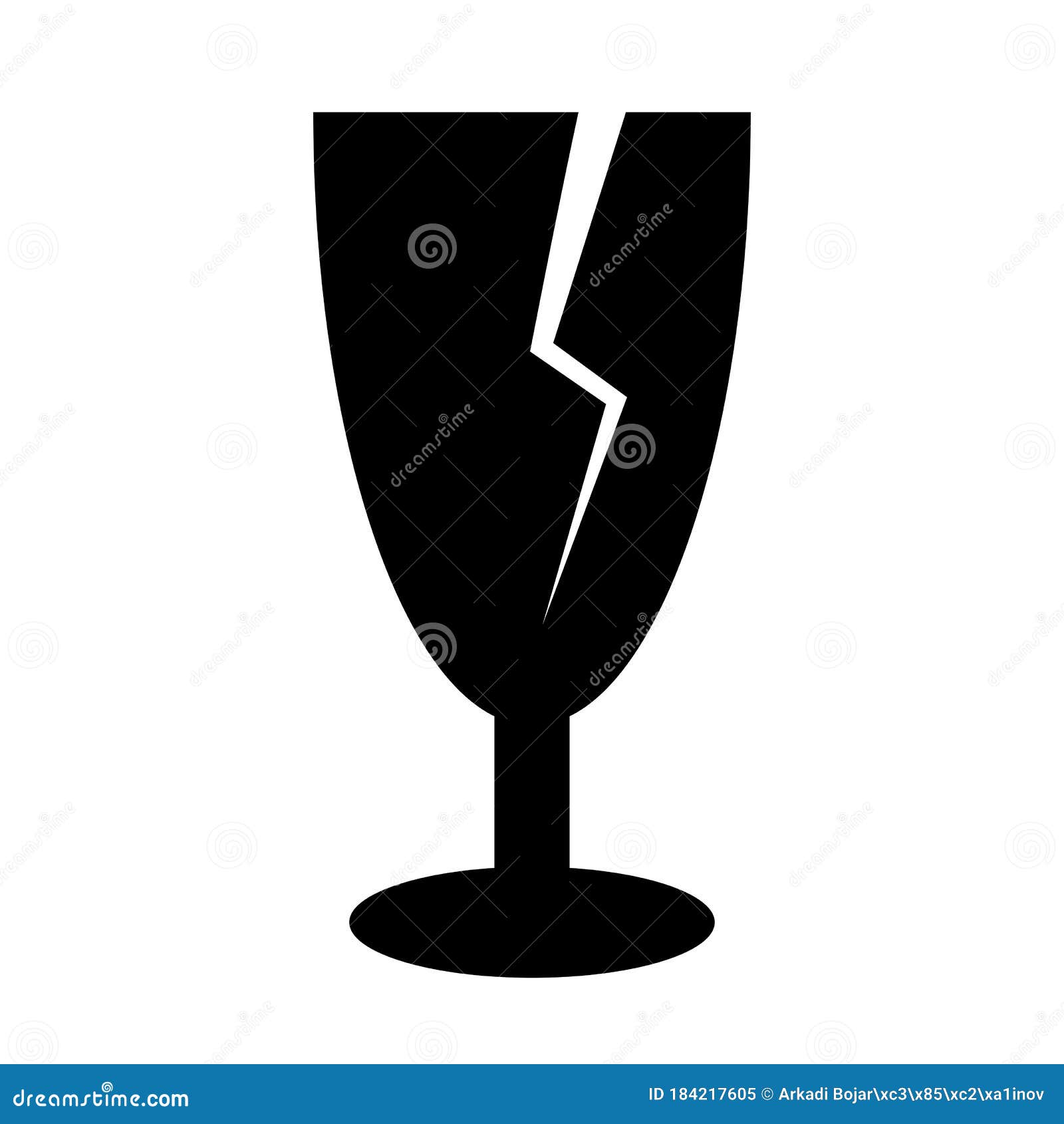 Fragile glass vector icon stock vector. Illustration of logos - 184217605 Fragile glass vector icon stock vector. Illustration of logos - 184217605