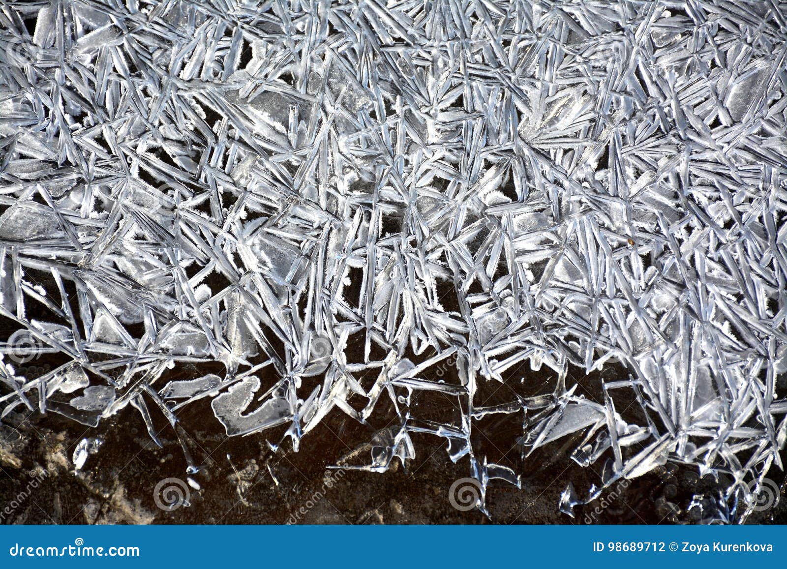 The fragile ice stock photo. Image of fragile, movement - 98689712