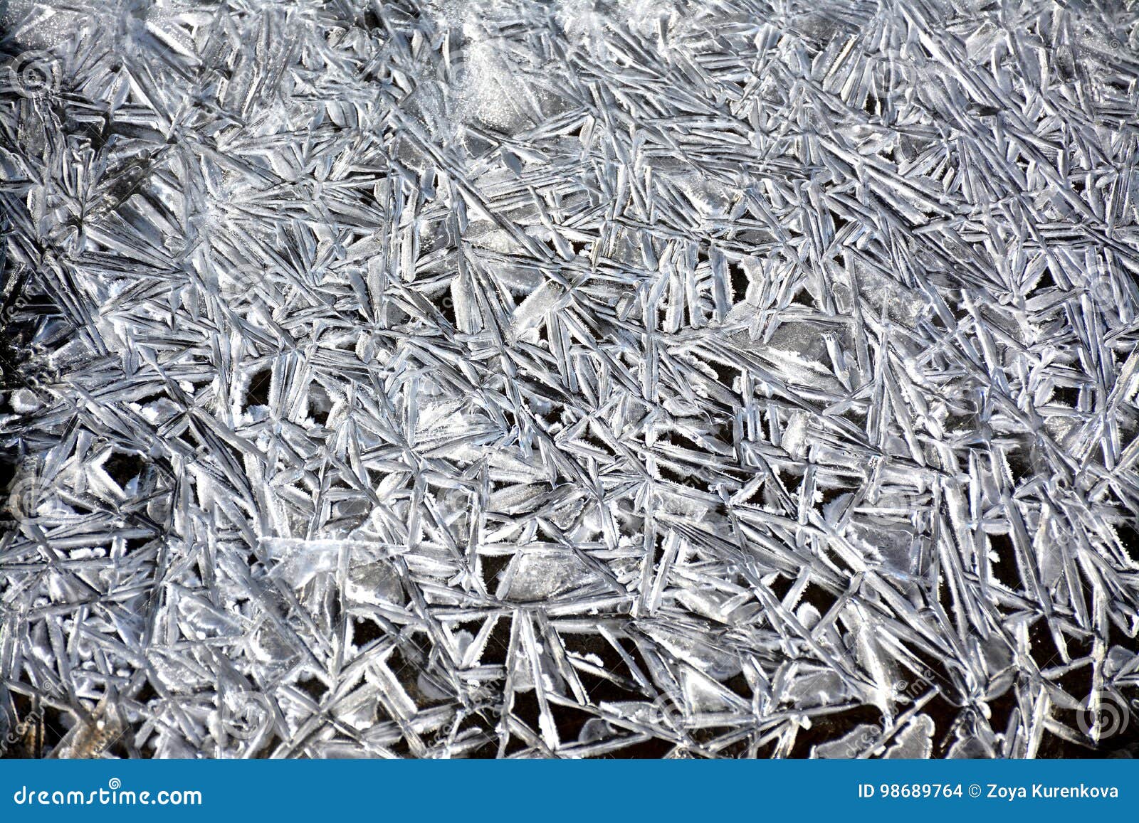 The fragile ice stock photo. Image of movement, water - 98689764