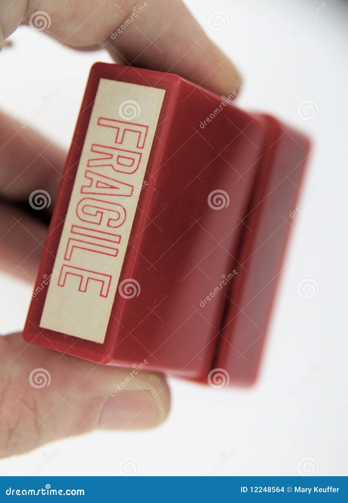 Fragile Ink Stamp stock photo. Image of post, note, fragile - 12248564