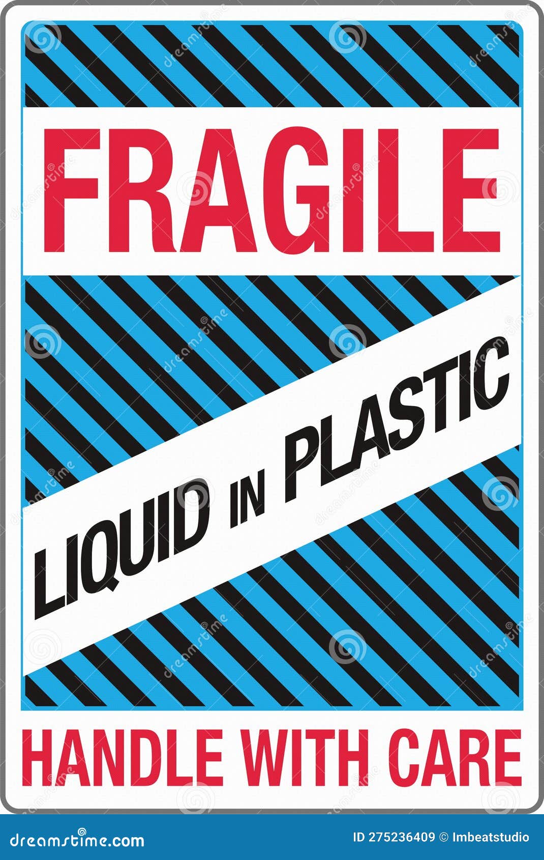 International Shipping Pictorial Labels Fragile Liquid in Plastic ... International Shipping Pictorial Labels Fragile Liquid in Plastic ...