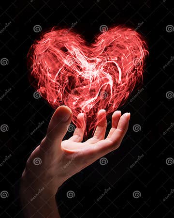 Fragile love stock photo. Image of glowing, affection - 18057074