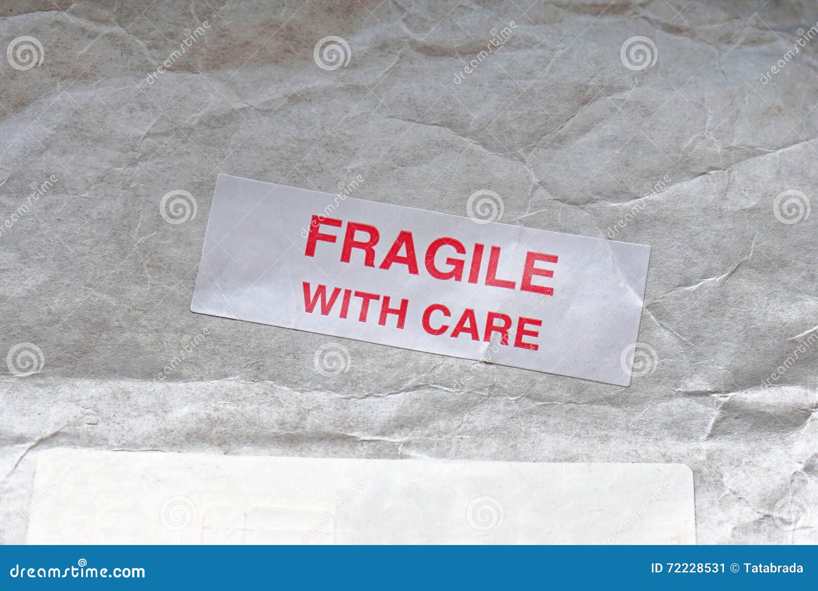 Fragile mail stock image. Image of envelope, care, package - 72228531