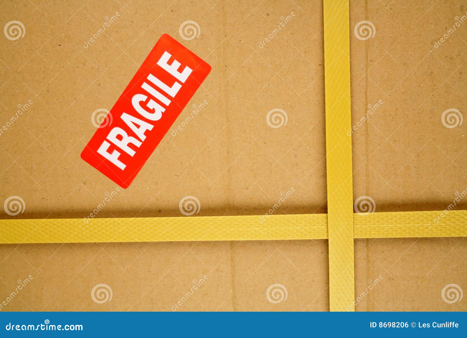 Fragile package stock photo. Image of freight, brown, export - 8698206