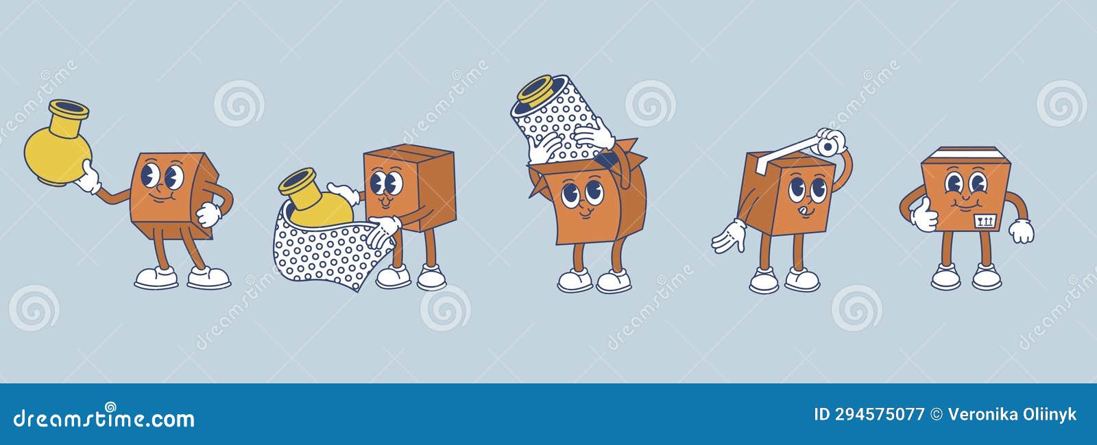 Fragile Packaging Box Royalty-Free Cartoon | CartoonDealer.com #12401372