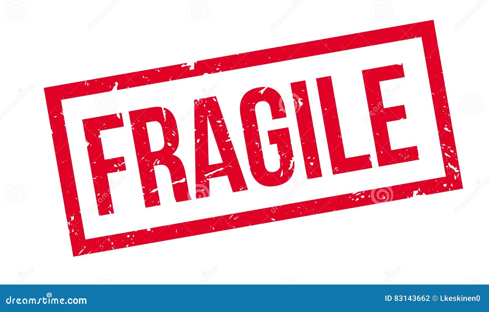 Fragile rubber stamp stock illustration. Illustration of promotion ...