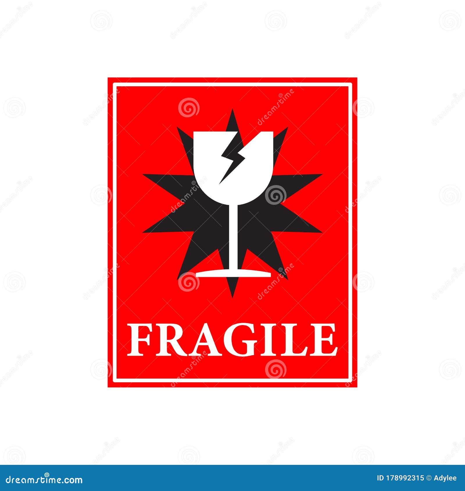 Fragile Shipping Labels Vector Icon Symbol Isolated Background Stock ... Fragile Shipping Labels Vector Icon Symbol Isolated Background Stock ...