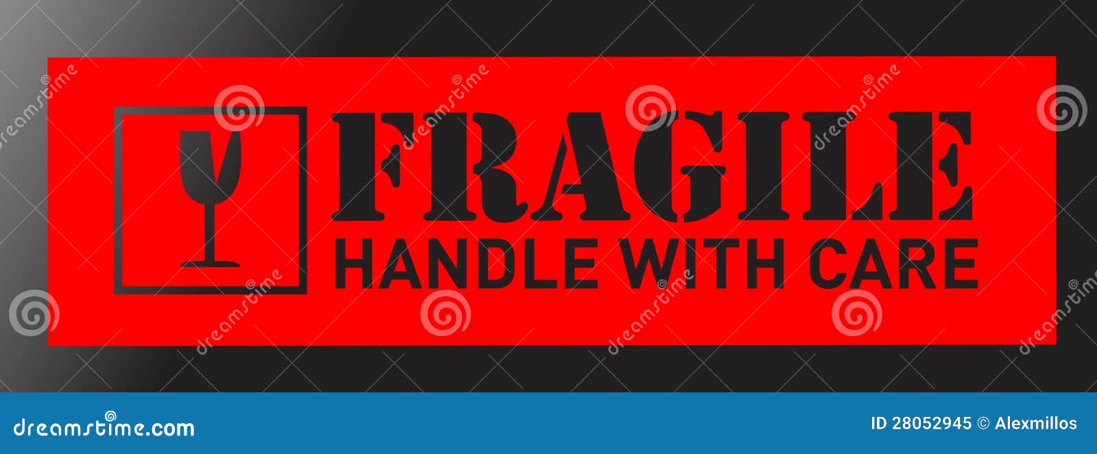 Fragile Tape All Over World Map Vector Illustration | CartoonDealer.com ...