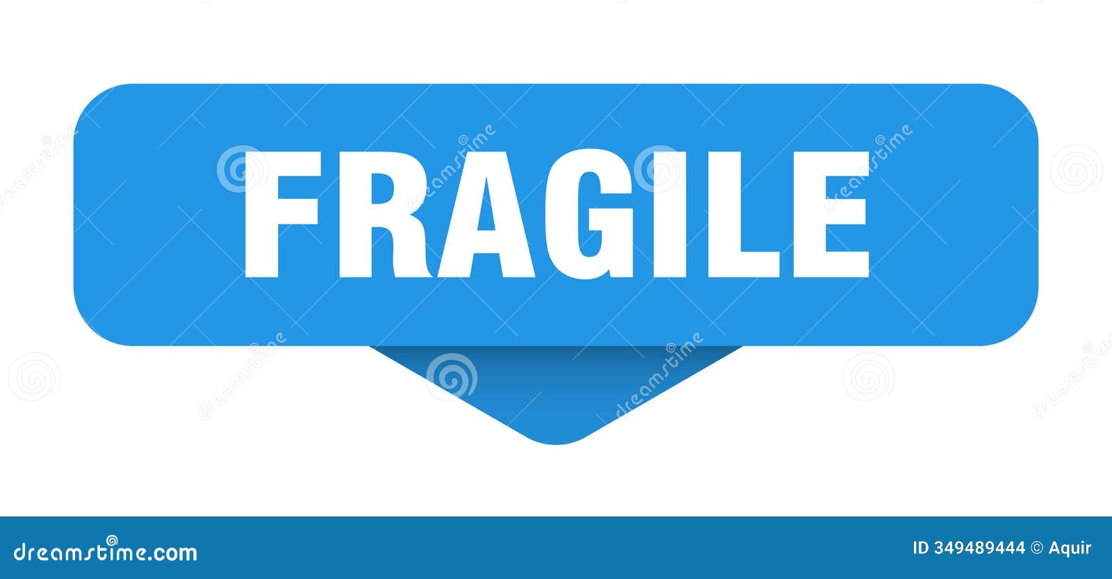 Fragile Sticker. Fragile Sign On Transparent Background Vector ...