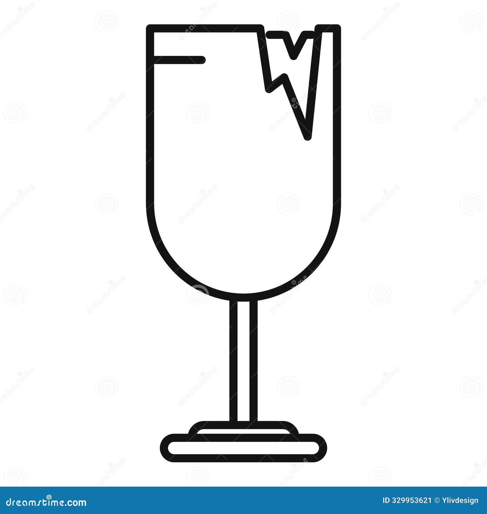 Fragile Symbol Indicating Delicate Object Requiring Special Handling ...